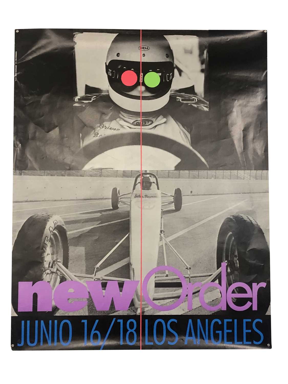 Lot 112 - NEW ORDER PROMO & GIG POSTERS COLLECTION