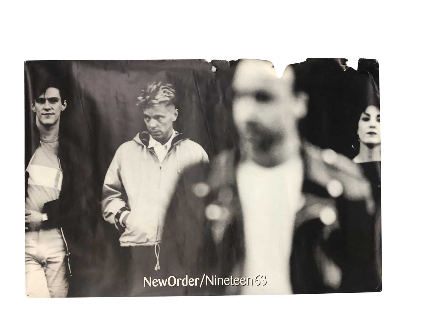 Lot 121 - NEW ORDER ASSORTED POSTERS x4