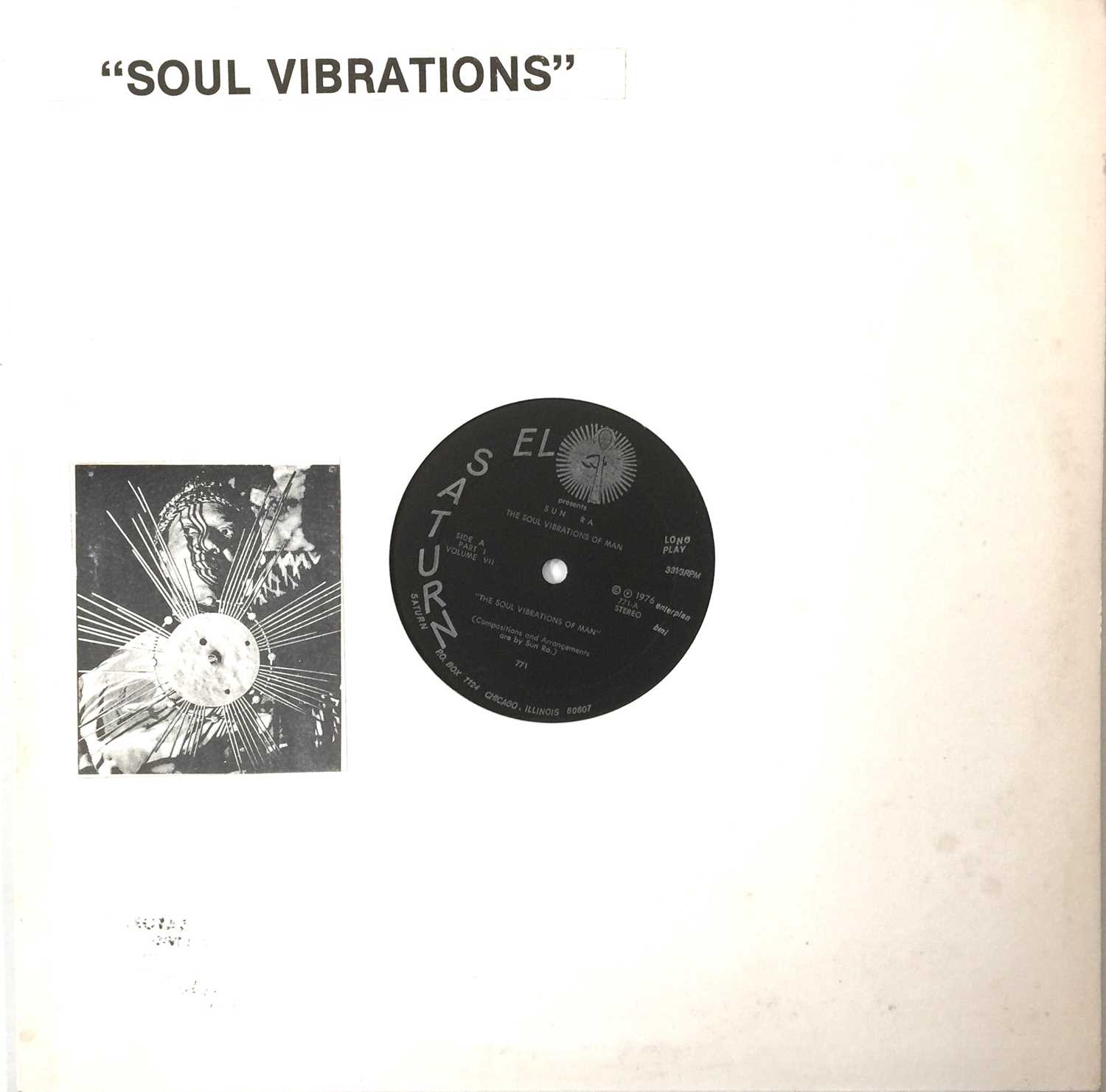 Lot 90 - SUN RA - THE SOUL VIBRATIONS OF MAN LP (US