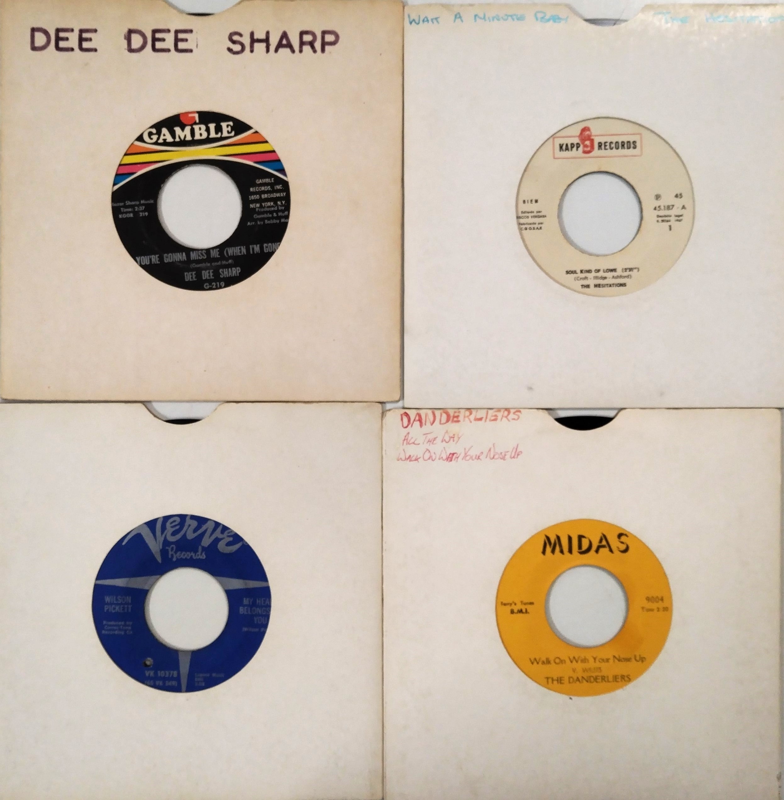 Lot 158 - 4 US PRESSING SINGLES (SOUL)