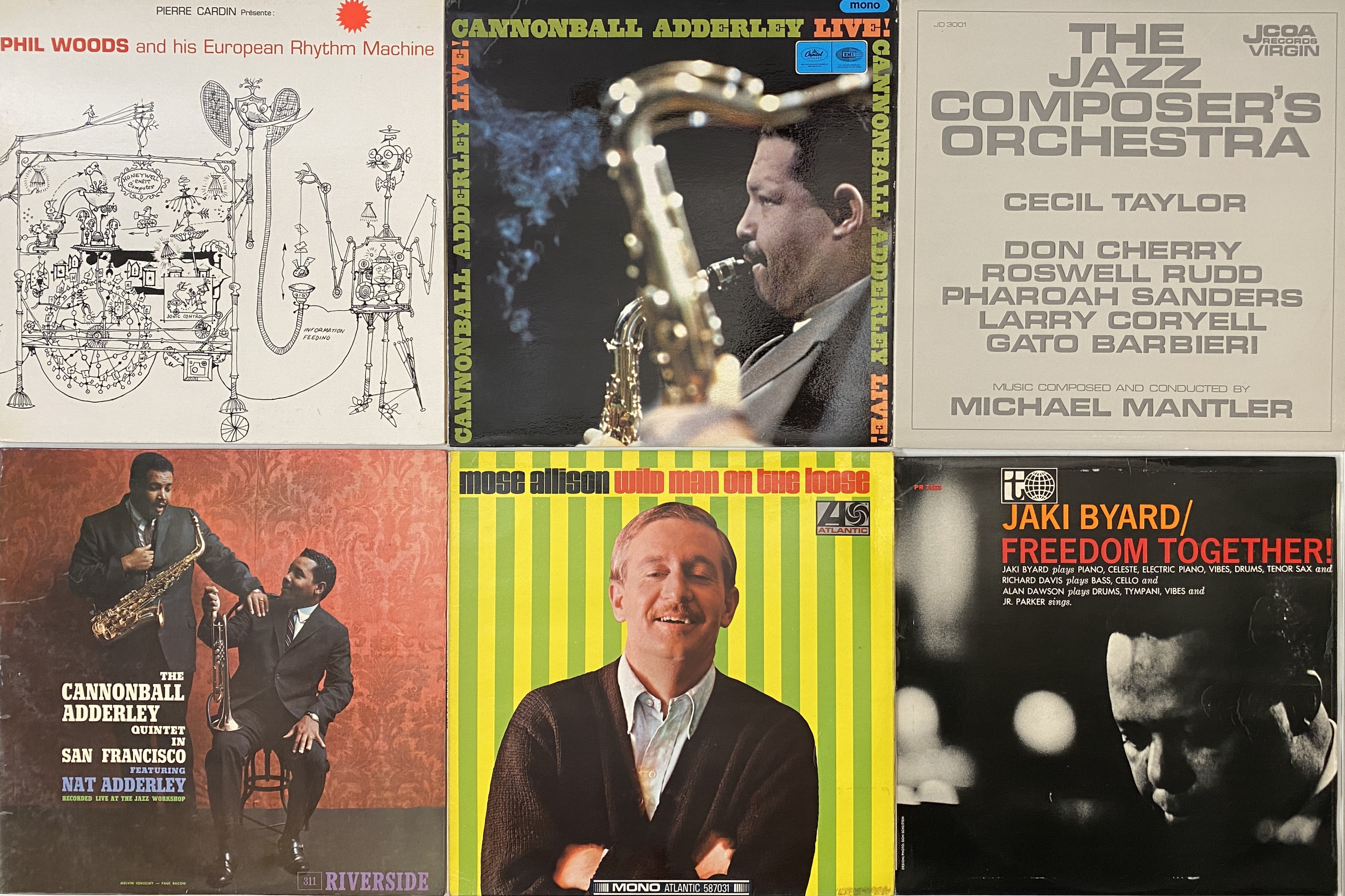 Lot 308 - JAZZ LP COLLECTION (FREE/ IMPROV/ POST-BOP)