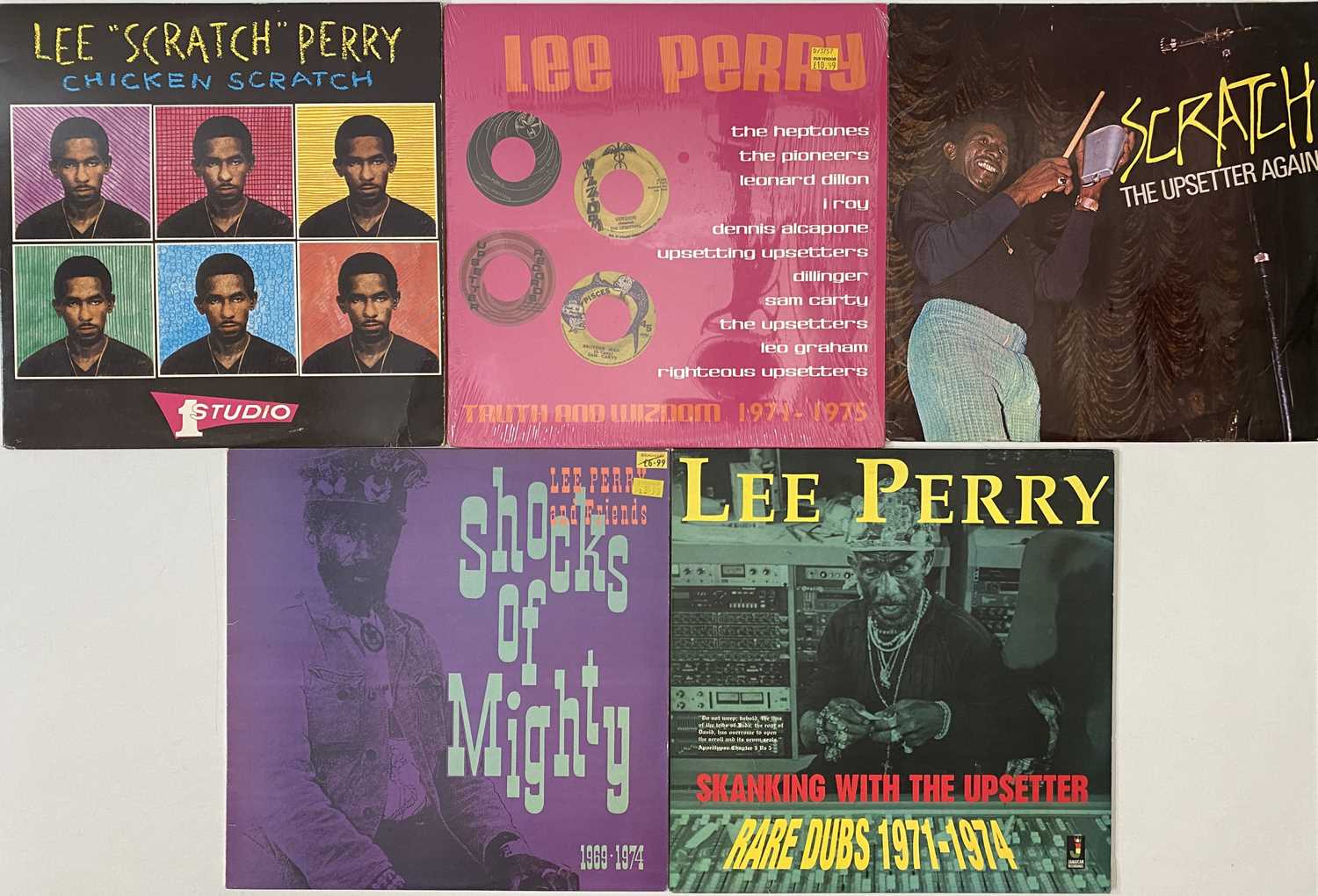 Lot 235 - LEE 'SCRATCH' PERRY - LP BOX SET/ LP