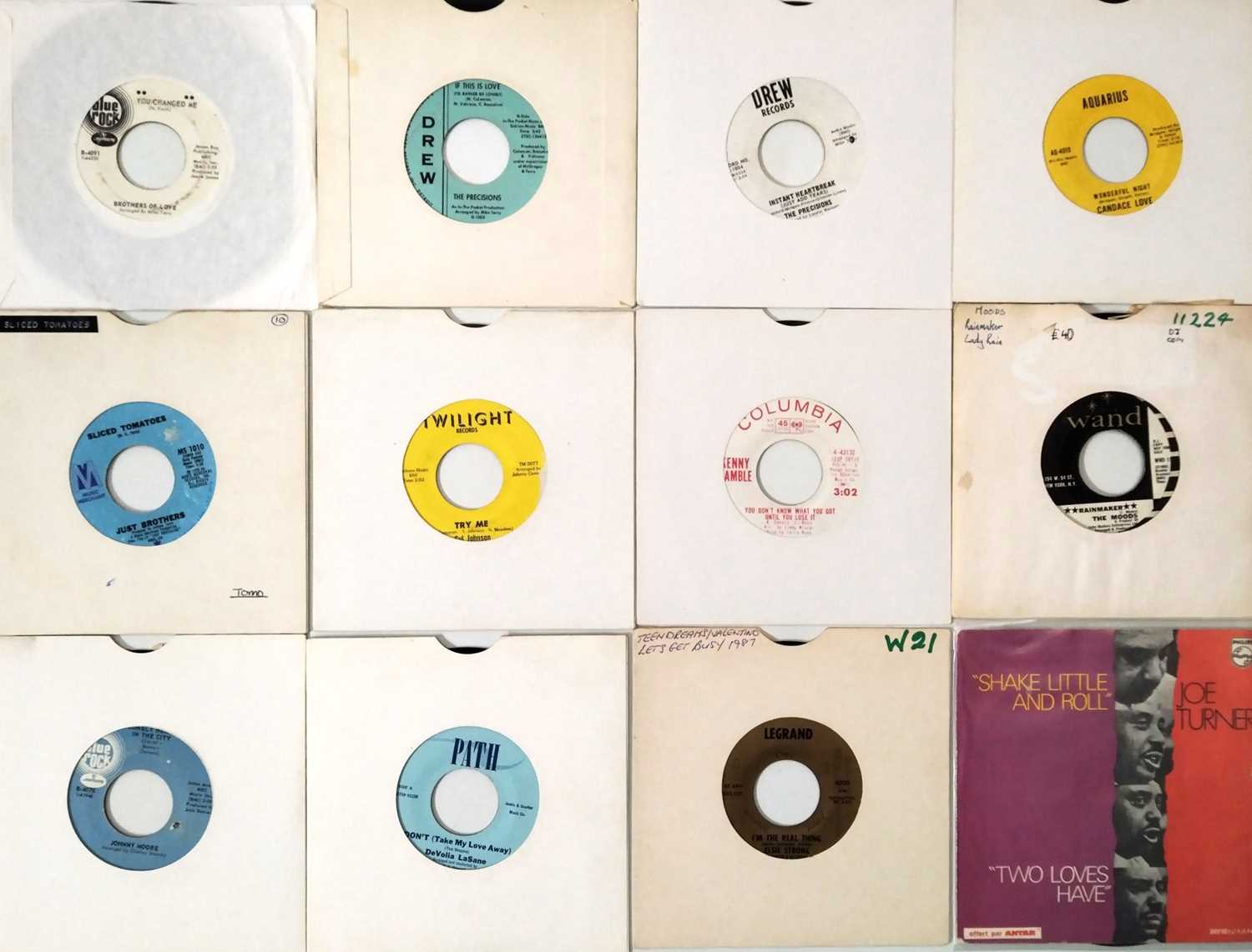 Lot 181 - 20 US PRESSING SINGLES - SOUL