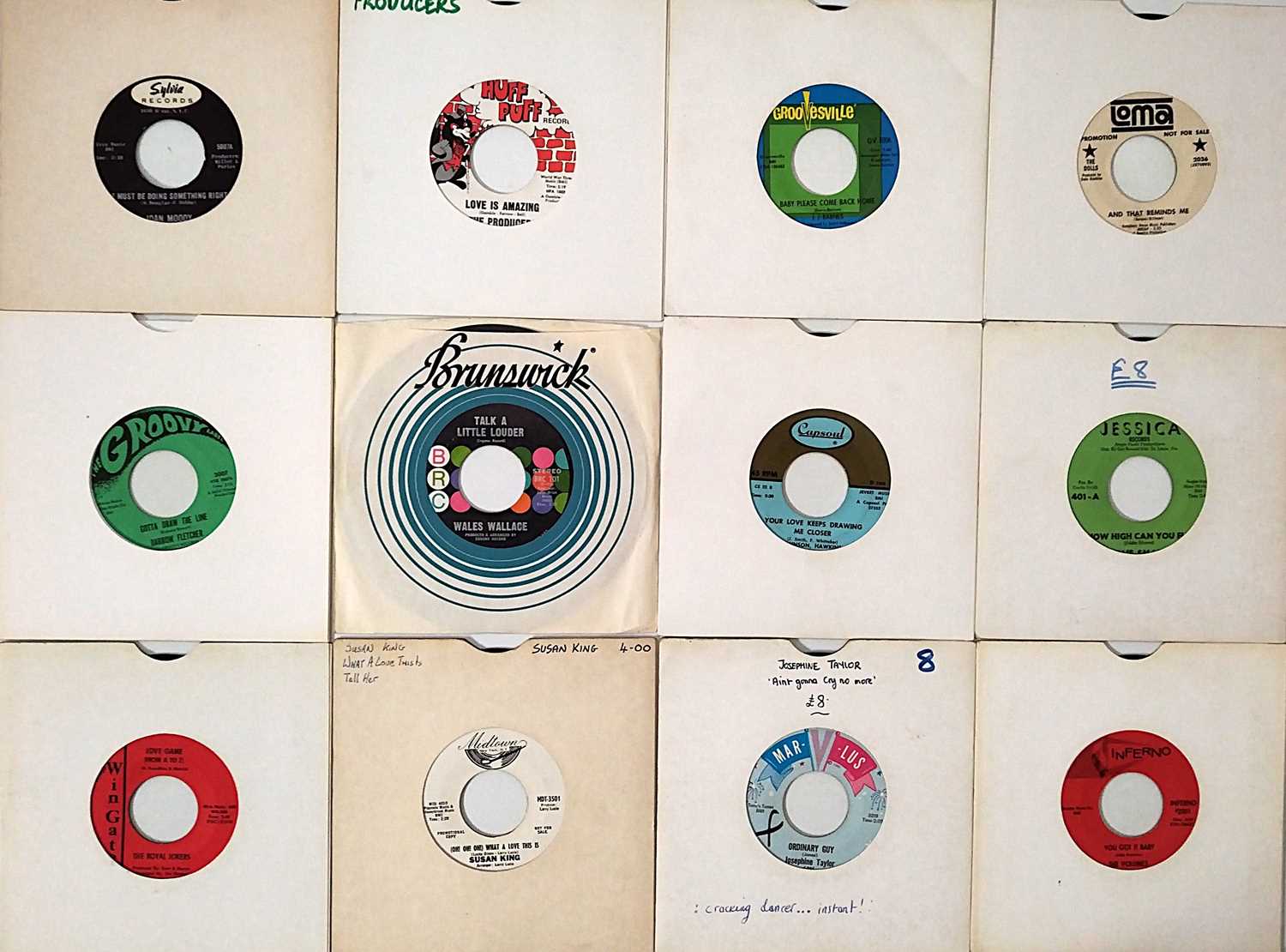 Lot 247 - 15 US PRESSING SINGLES (SOUL) INCLUDING