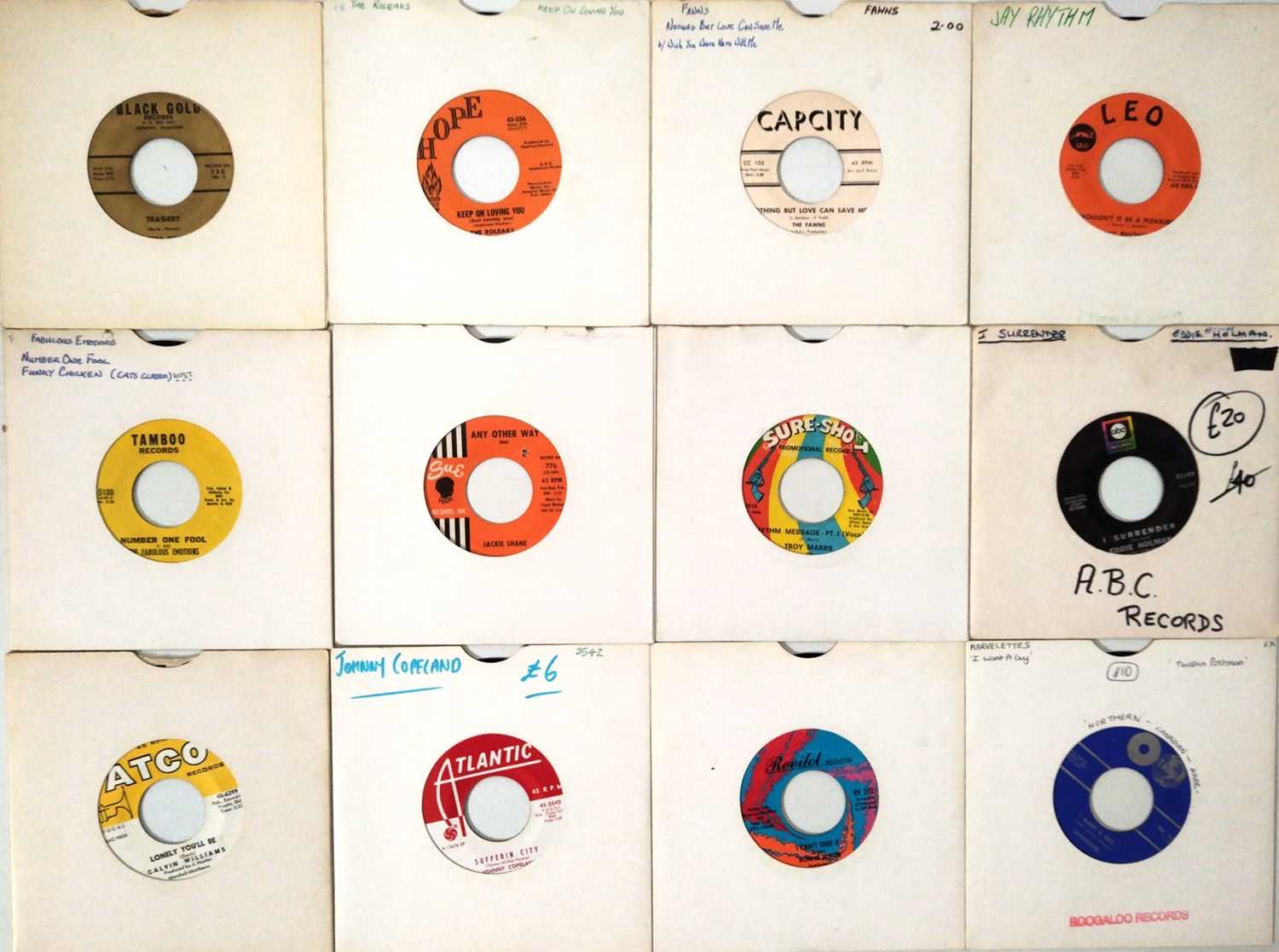 Lot 248 - 12 US PRESSING SINGLES (SOUL)