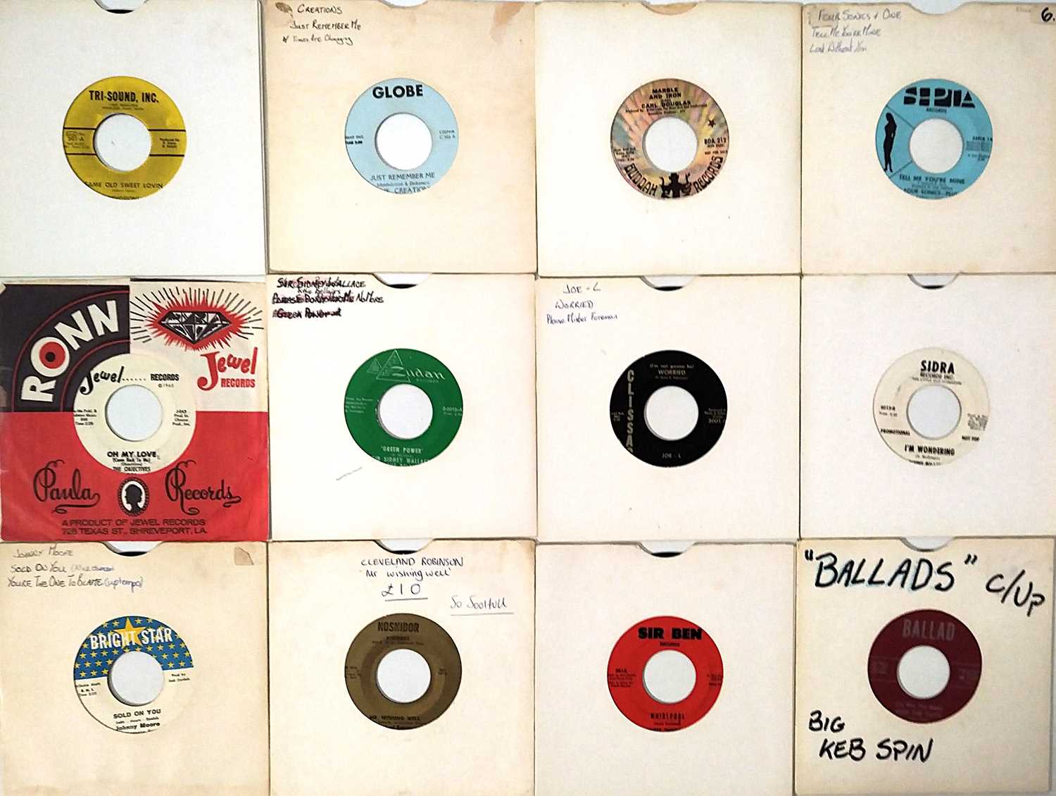 Lot 249 - 15 US PRESSING SINGLES (SOUL) INCLUDING