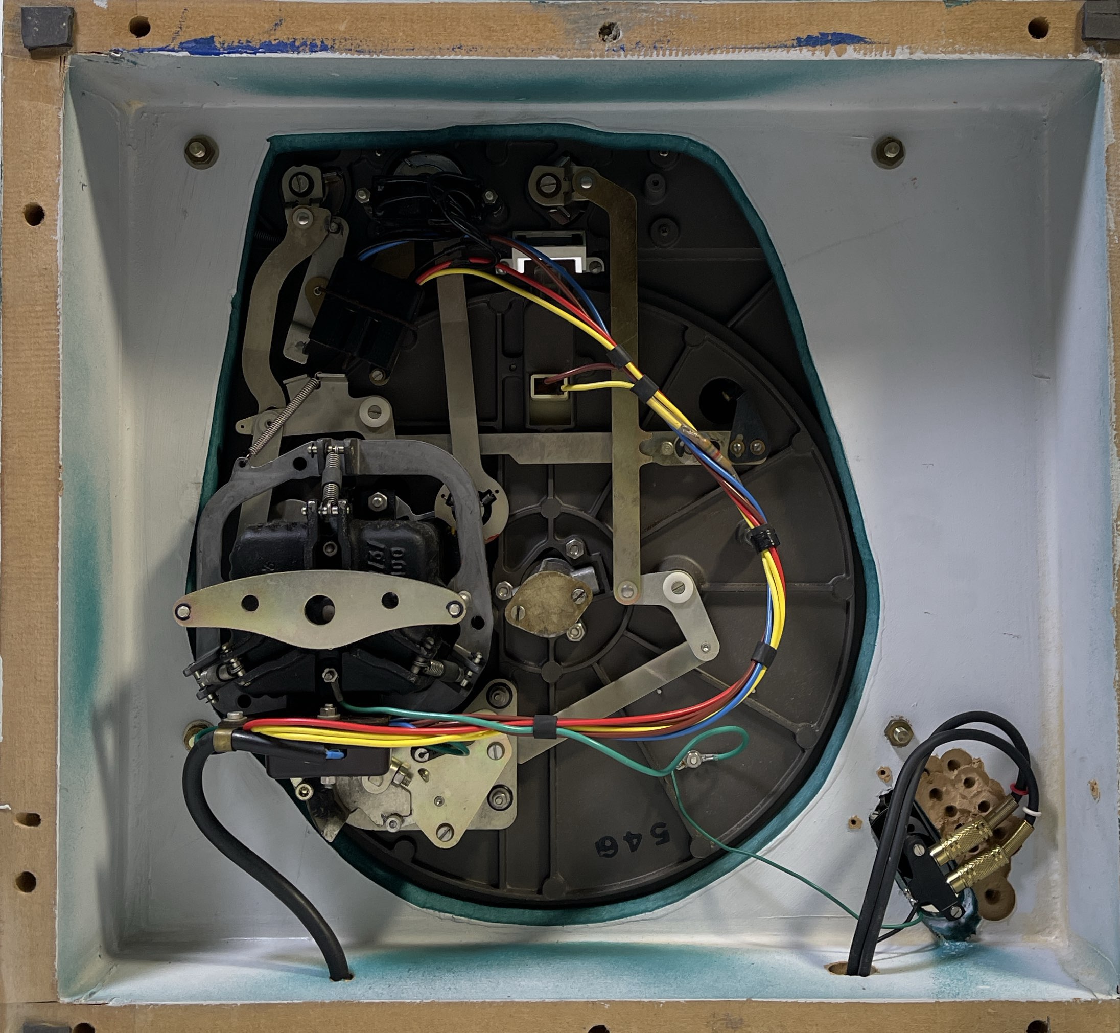 Lot 30 - GARRARD 401 TURNTABLE WITH PLINTH.