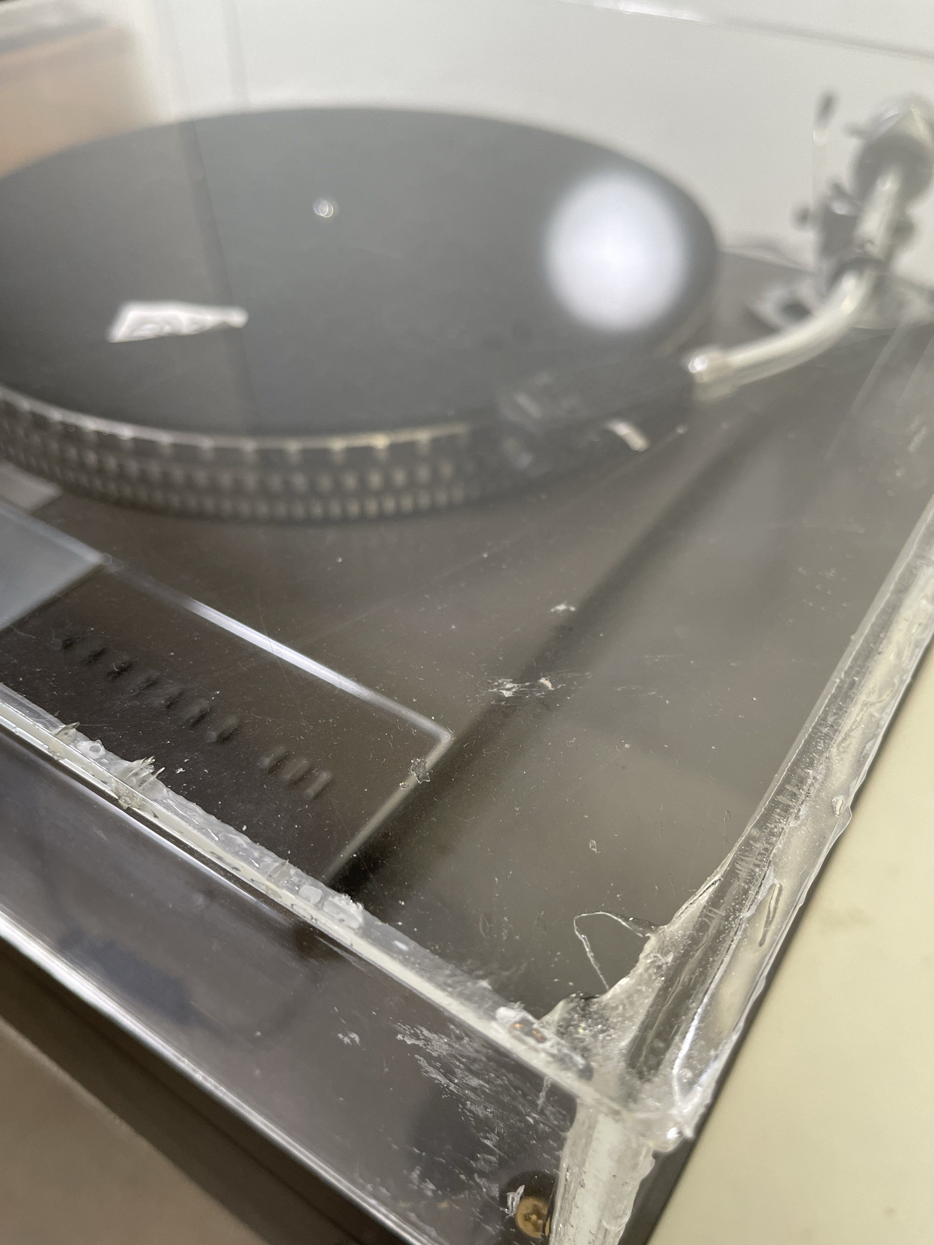 Lot 30 - GARRARD 401 TURNTABLE WITH PLINTH.