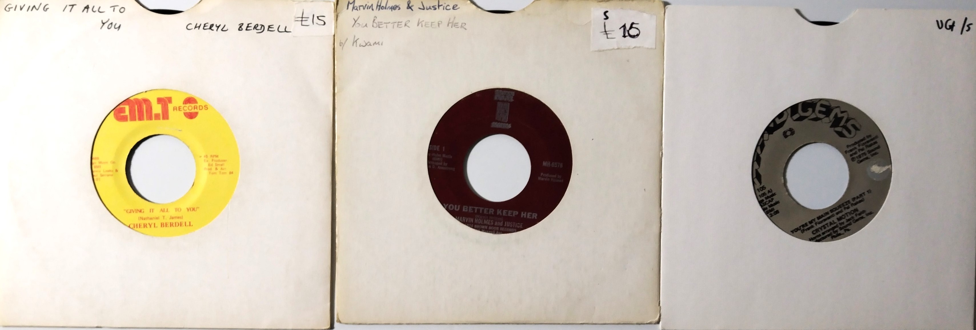 Lot 324 - 15 70'S US ORIGINAL SINGLES (SOUL) INCLUDING
