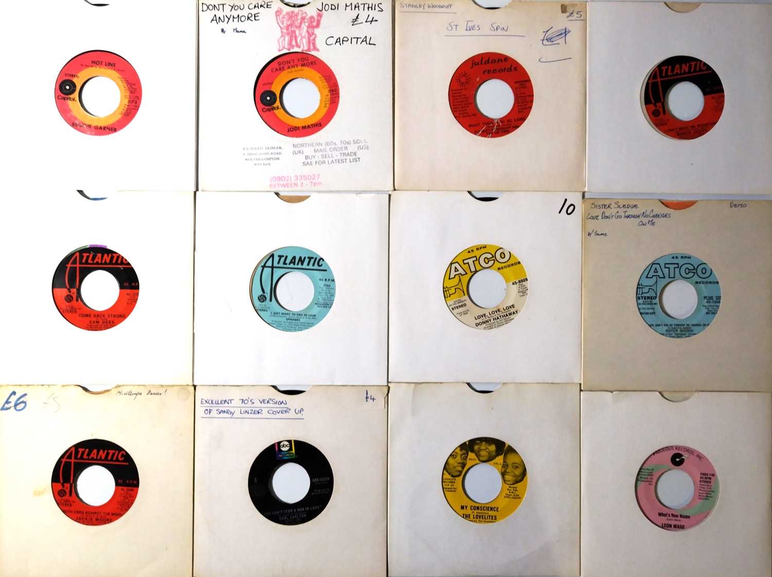 Lot 393 - 25 ORIGINAL 70'S US SINGLES (SOUL) INCLUDING