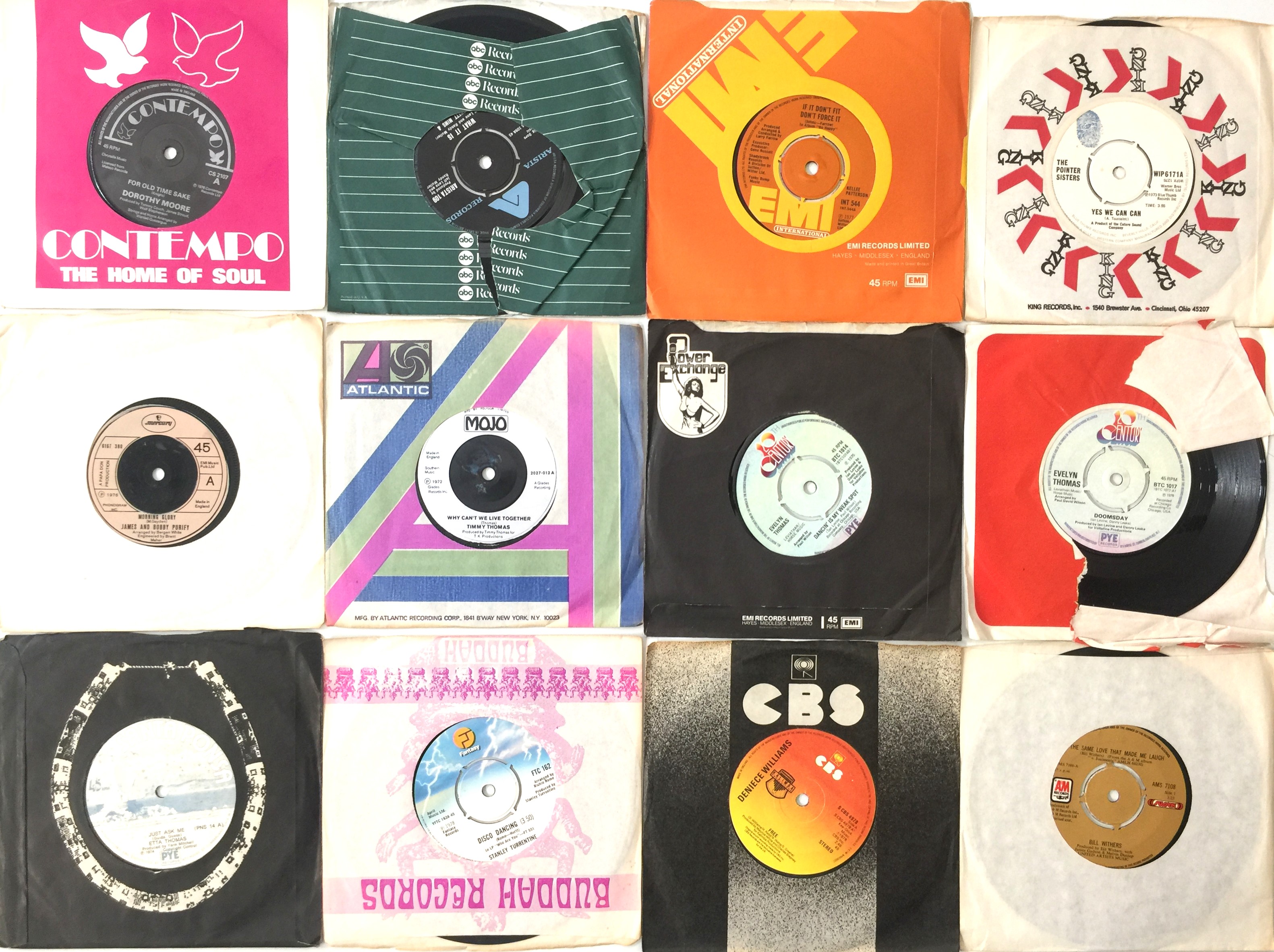 Lot 403 - 57 ORIGINAL 70'S UK SOUL SINGLES (ORIGINALS)