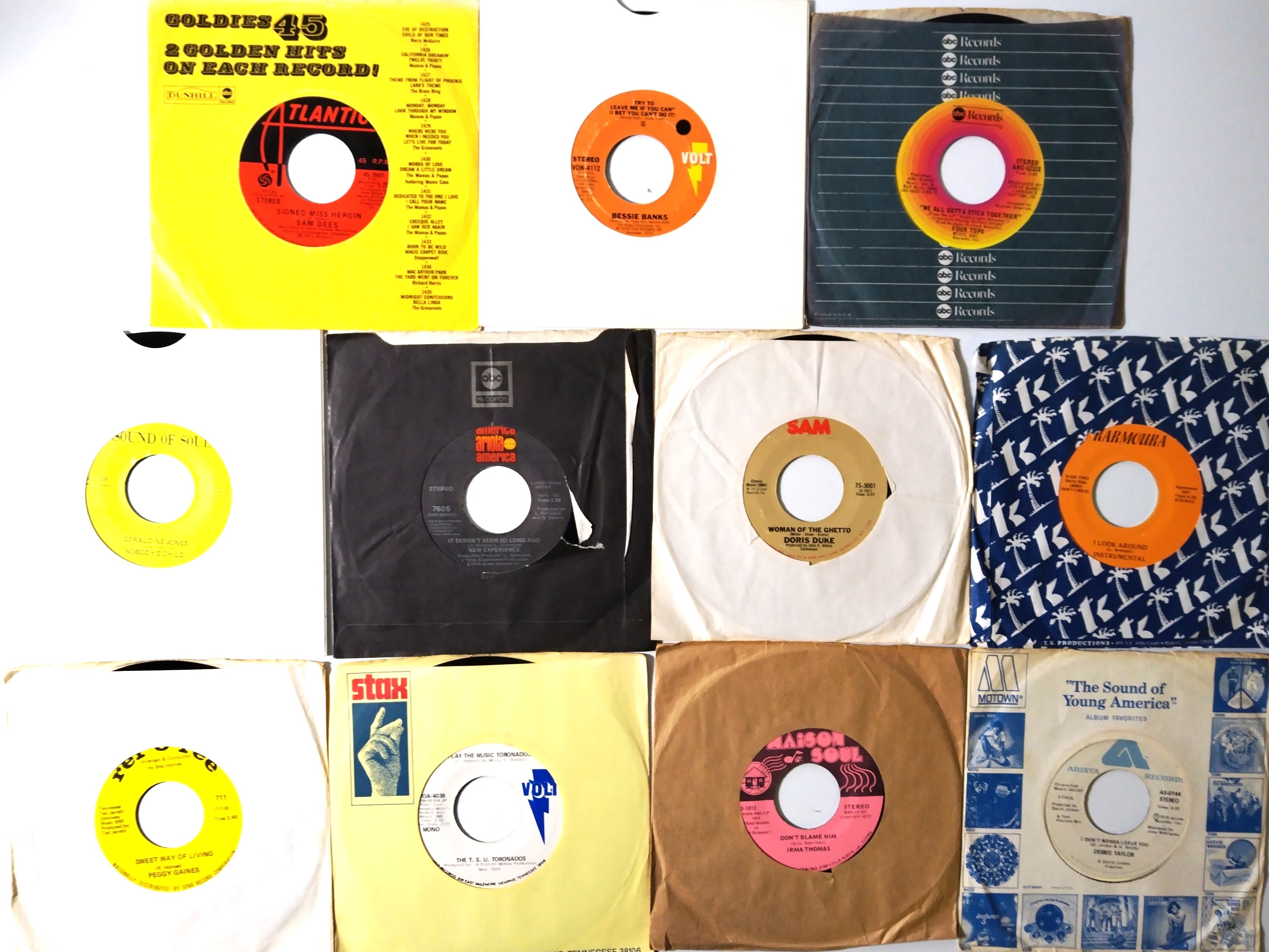 Lot 408 - 11 US ORIGINAL 1970'S SINGLES (SOUL)