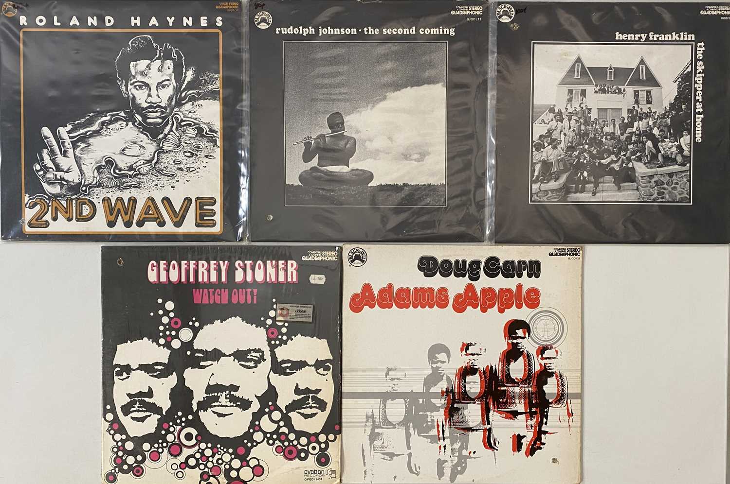 Lot 477 - BLACK JAZZ RECORDS - QUADRAPHONIC LP