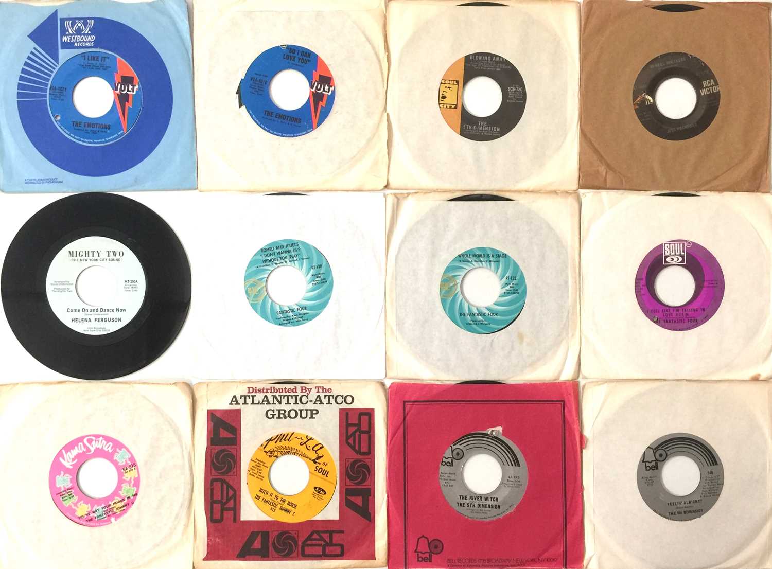 Lot 424 - 102 US 70S ORIGINAL SINGLES (SOUL)