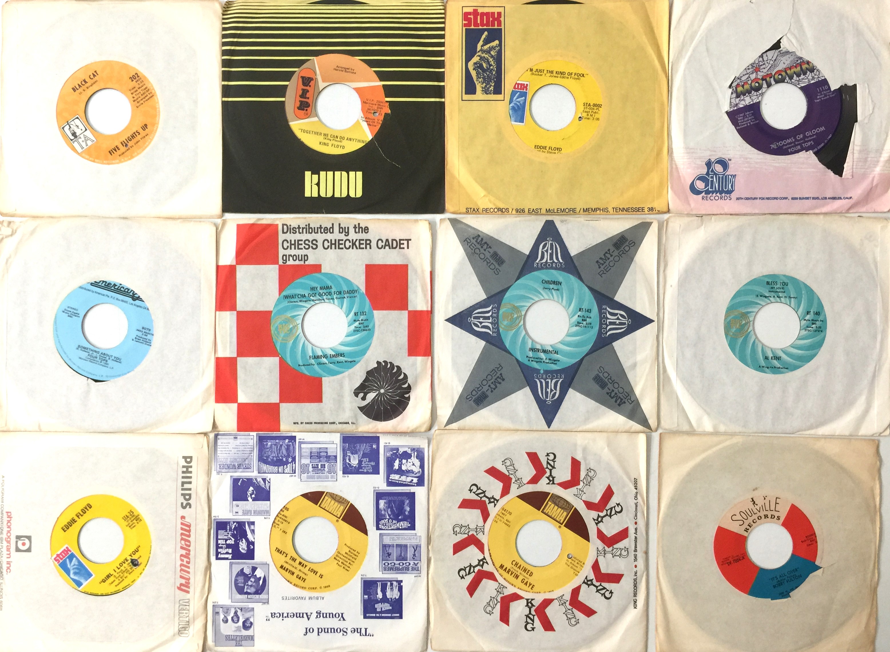 Lot 424 - 102 US 70S ORIGINAL SINGLES (SOUL)