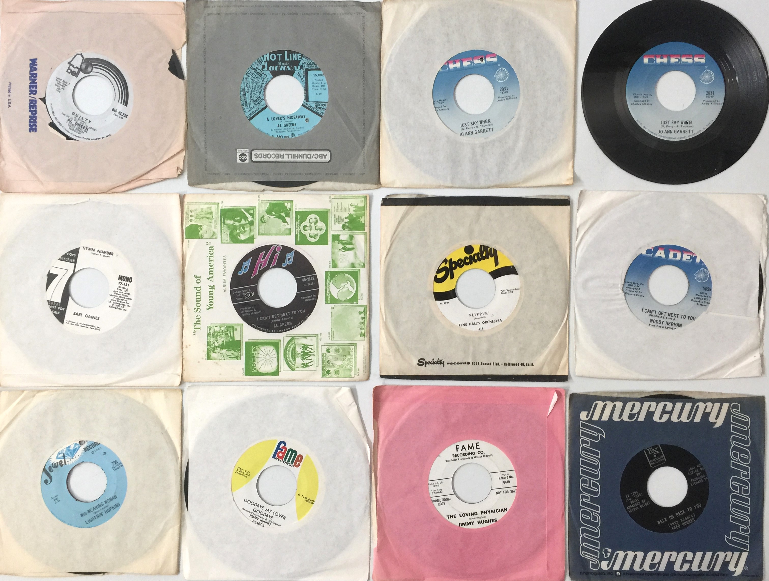Lot 424 - 102 US 70S ORIGINAL SINGLES (SOUL)