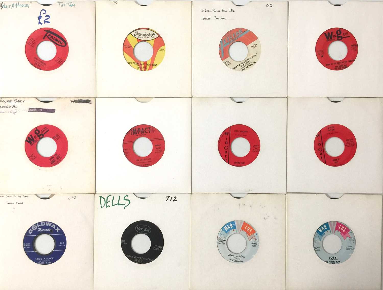 Lot 426 - 121 US 60S ORIGINAL SINGLES (SOUL) INCLUDING