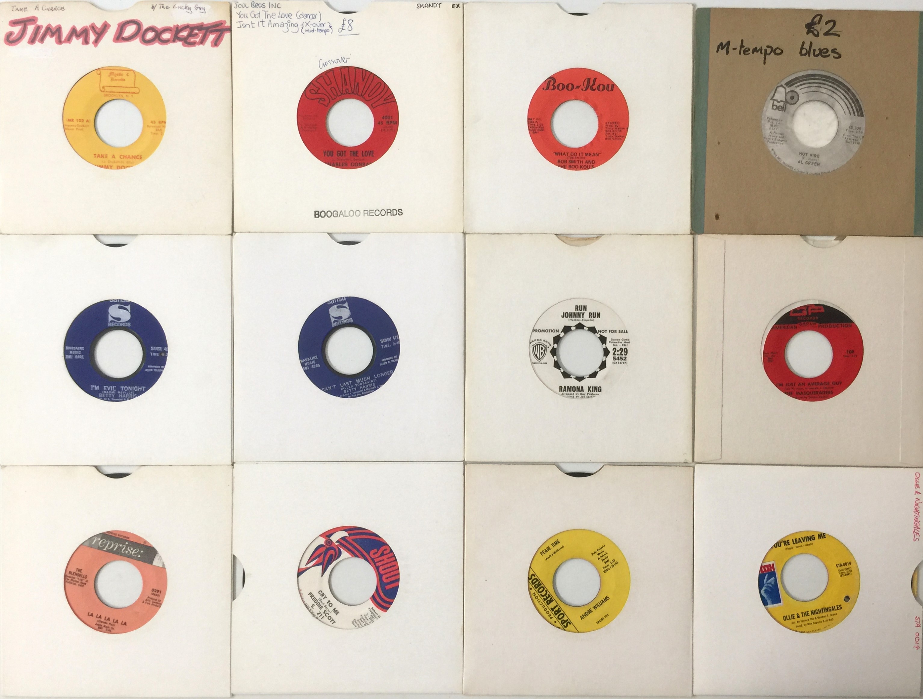 Lot 426 - 121 US 60S ORIGINAL SINGLES (SOUL) INCLUDING