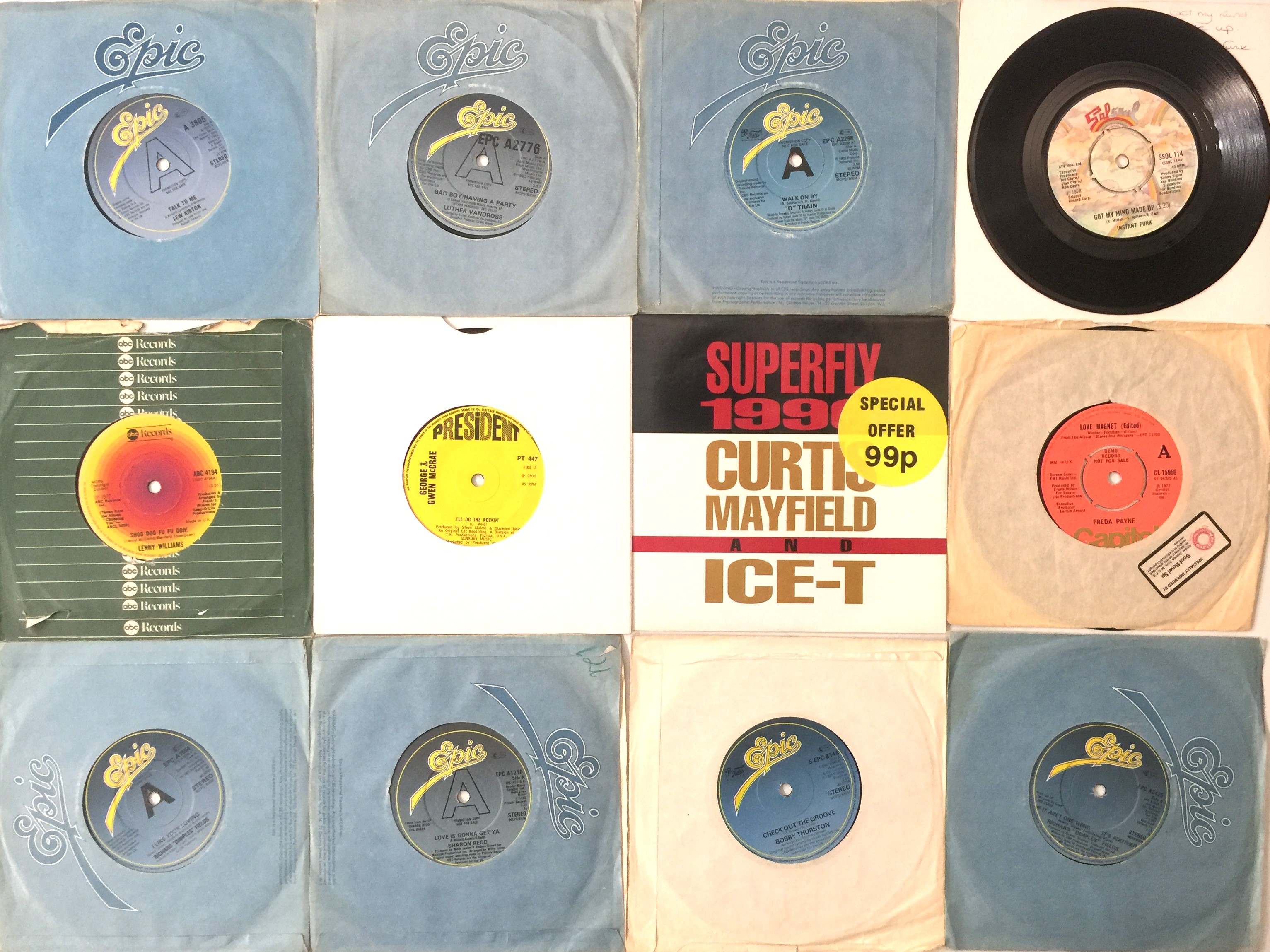 Lot 432 - 271 UK 70S AND 80S SOUL SINGLES ORIGINALS
