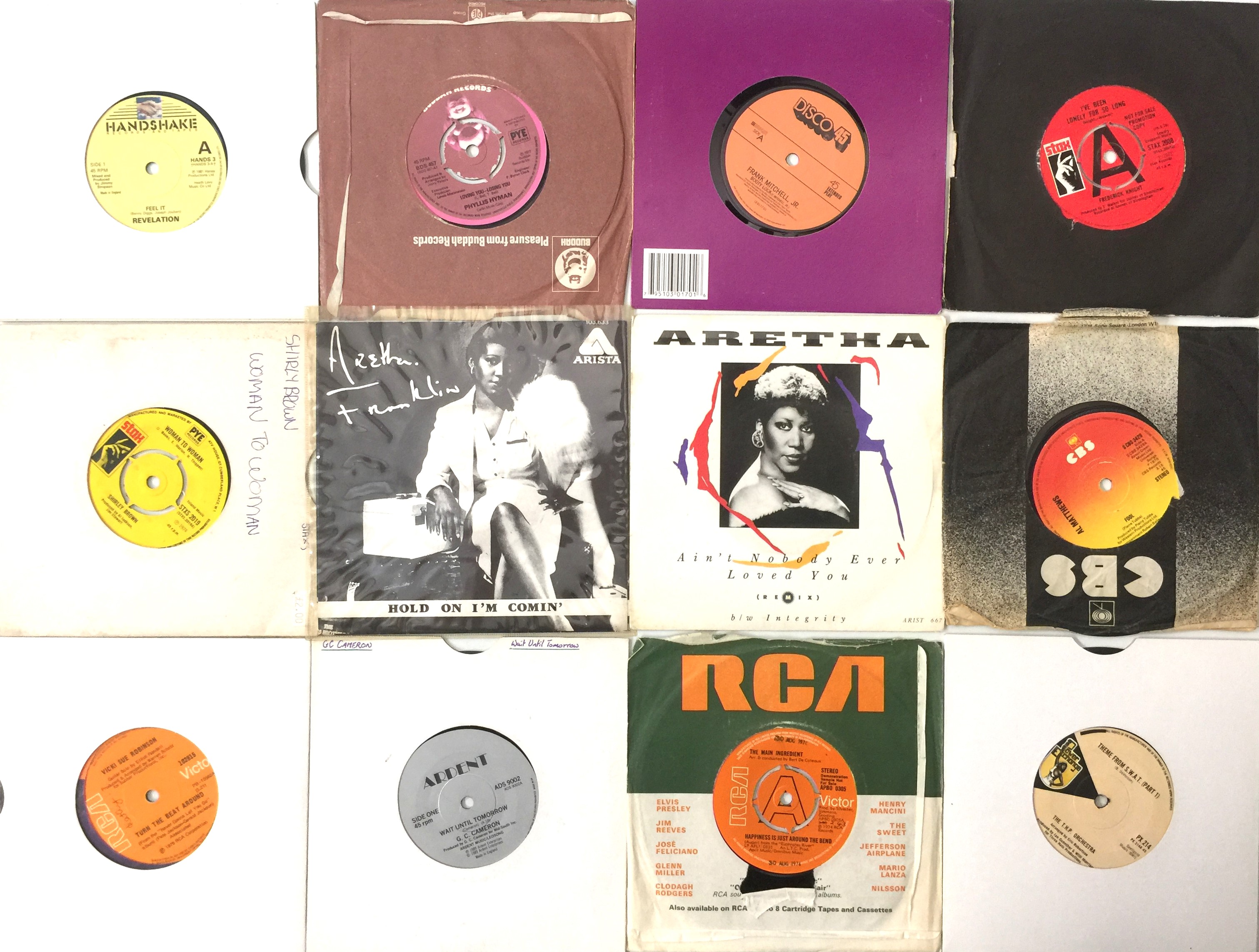 Lot 432 - 271 UK 70S AND 80S SOUL SINGLES ORIGINALS