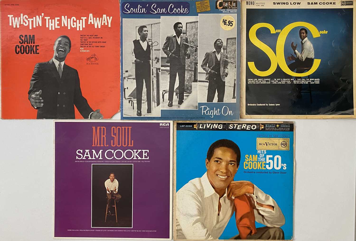 Lot 532 - SAM COOKE - LP COLLECTION