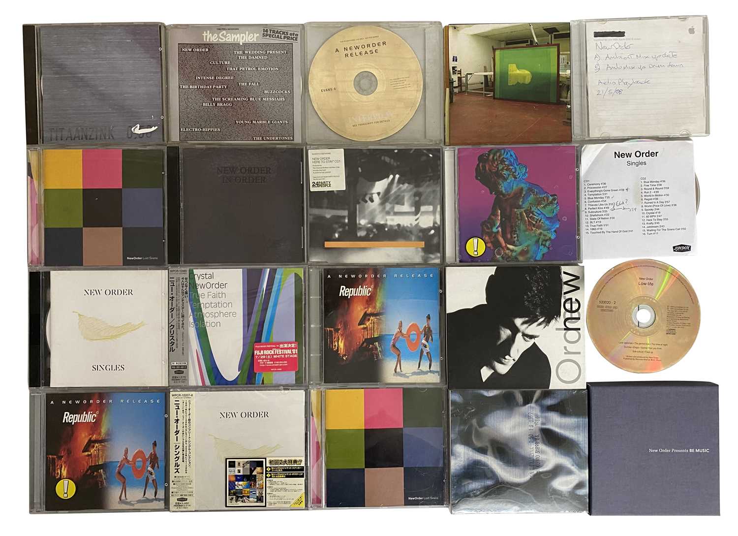 Lot 165 - NEW ORDER CD COLLECTION