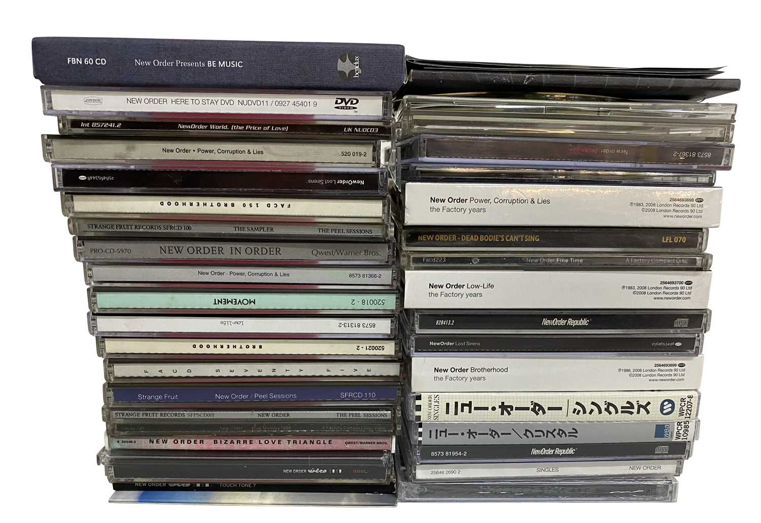 Lot 165 - NEW ORDER CD COLLECTION