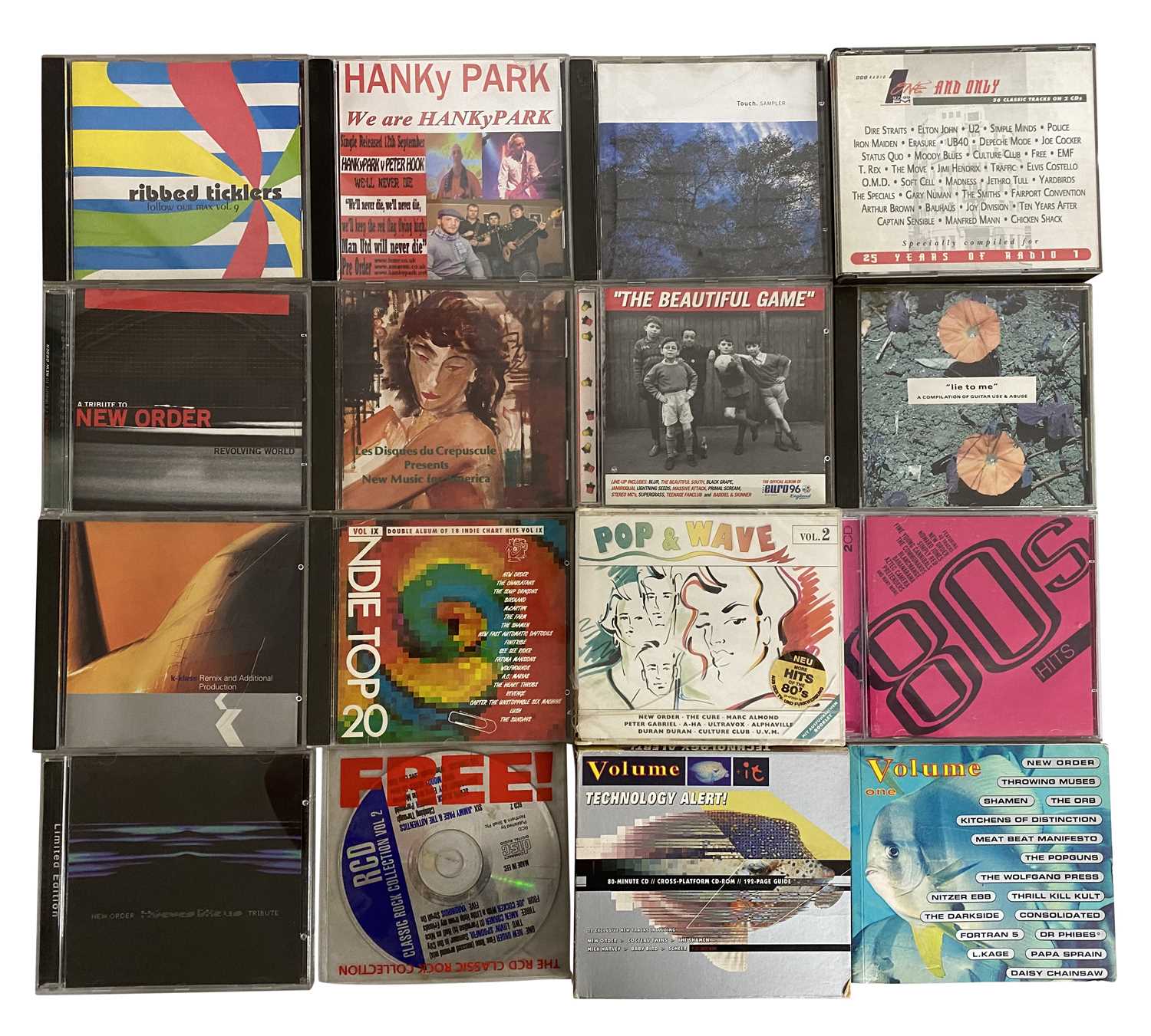 Lot 166 - CDs AND CD BOX SETS FEATURING NEW ORDER