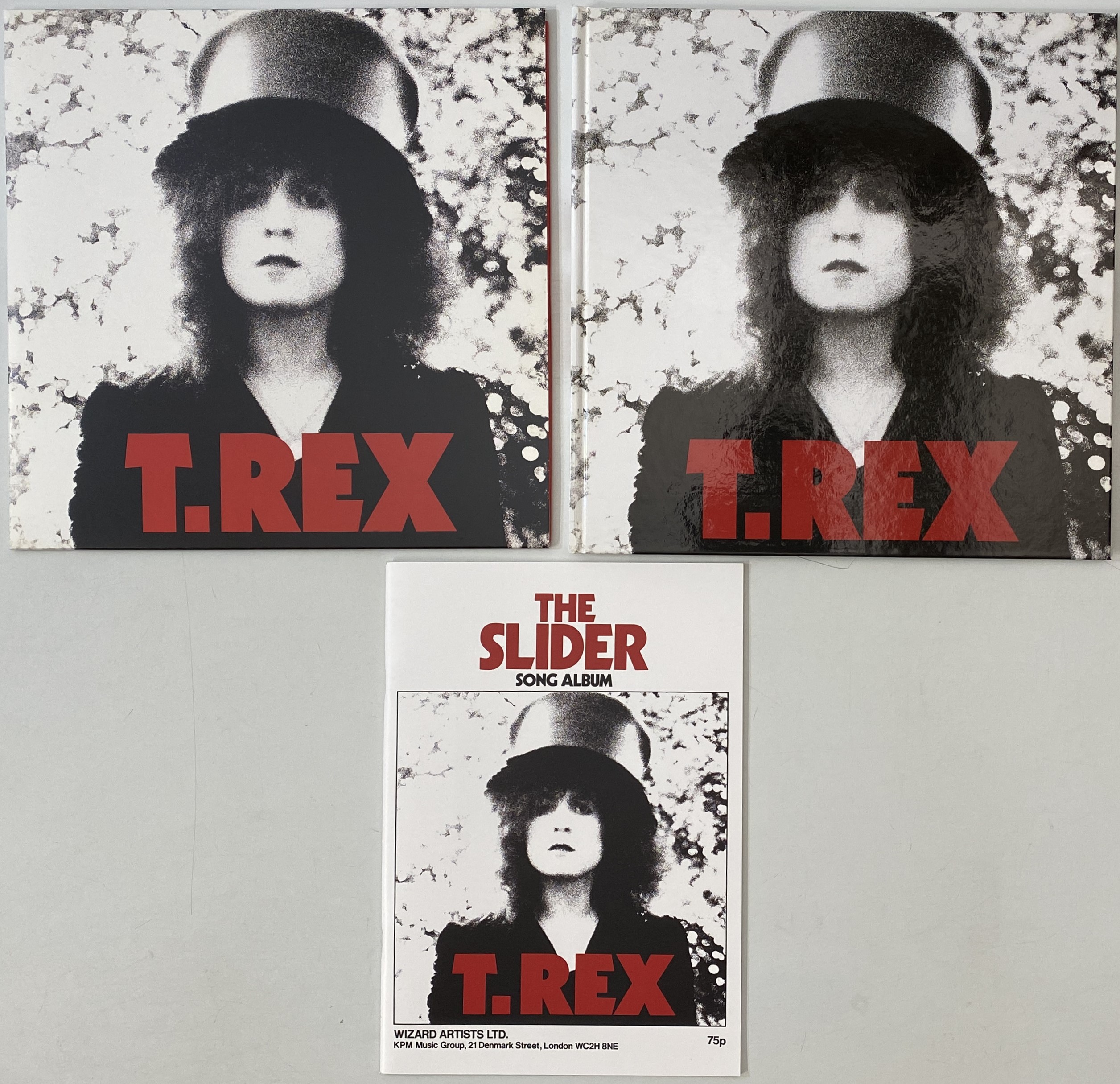 Lot 198 - T REX - THE SLIDER LP/ 7"/ CD BOX SET (40TH