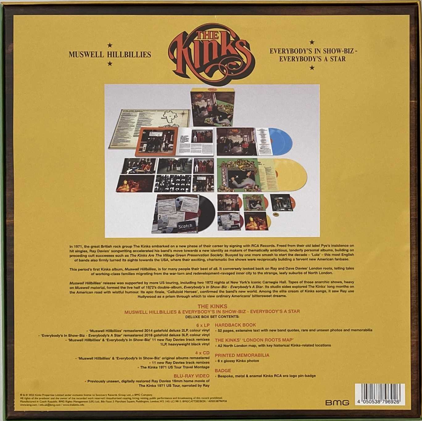 Lot 210 - CLASSIC ROCK & POP - LP/ CD BOX SETS (INC