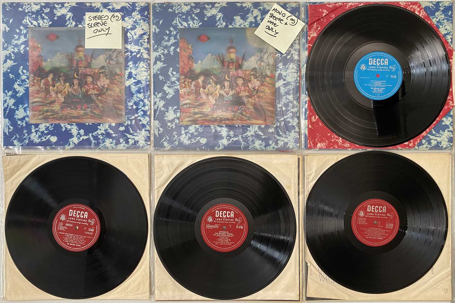 Lot 228 - THE ROLLING STONES - LP PACK