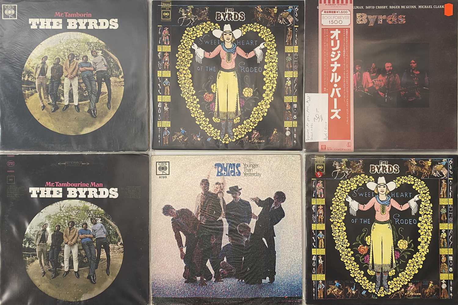 Lot 84 - THE BYRDS - LP COLLECTION (INC OVERSEAS