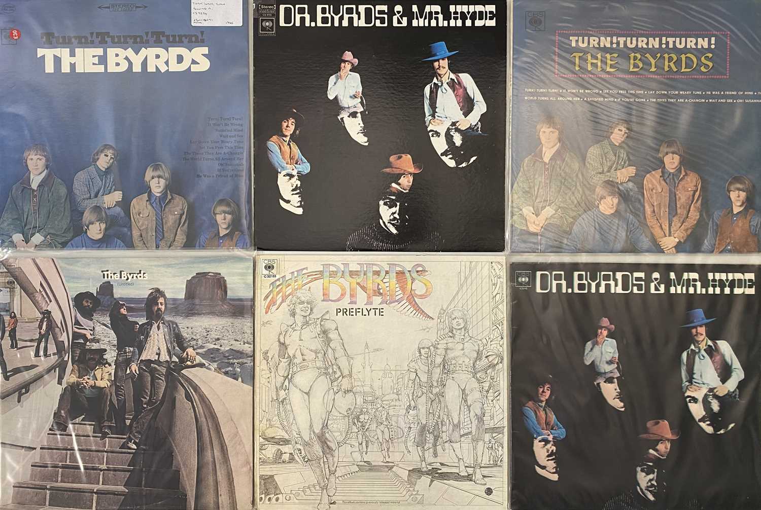 Lot 84 - THE BYRDS - LP COLLECTION (INC OVERSEAS