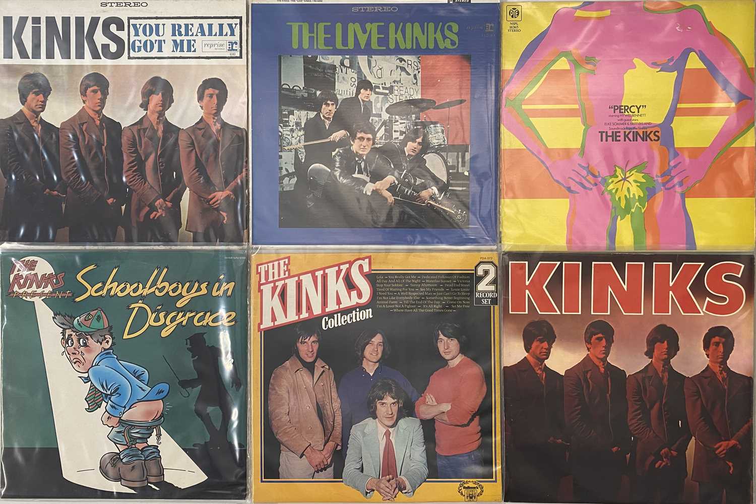 Lot 86 The Kinks Lp Collection
