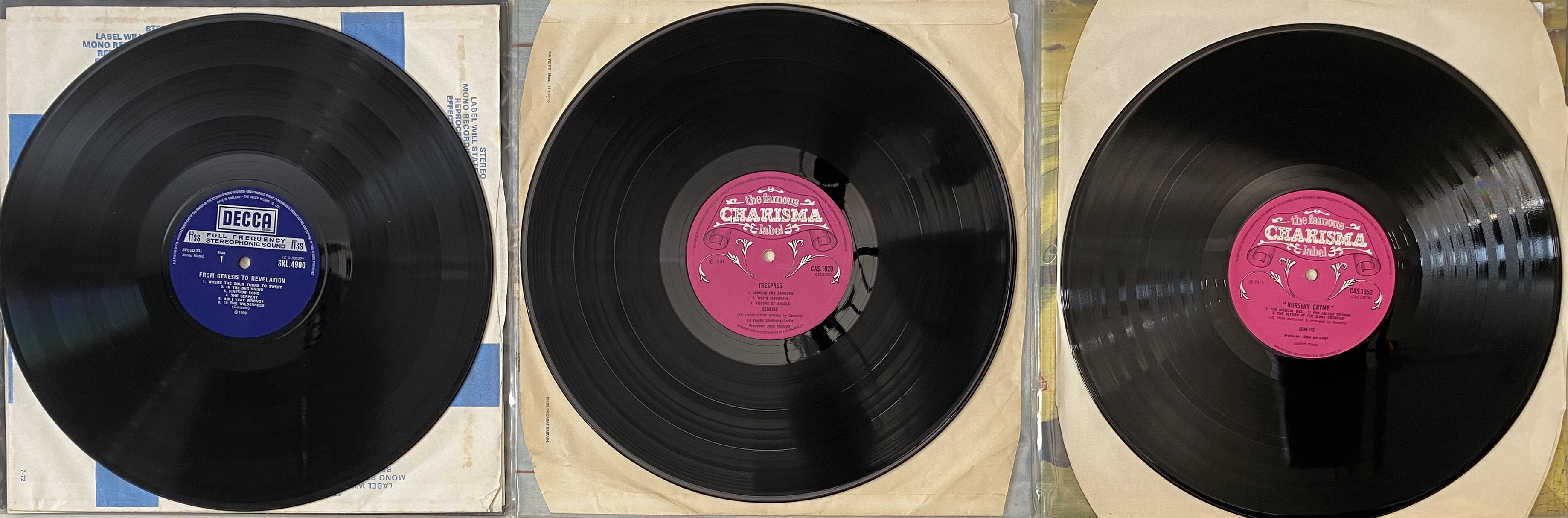 Lot 91 - GENESIS - LP COLLECTION