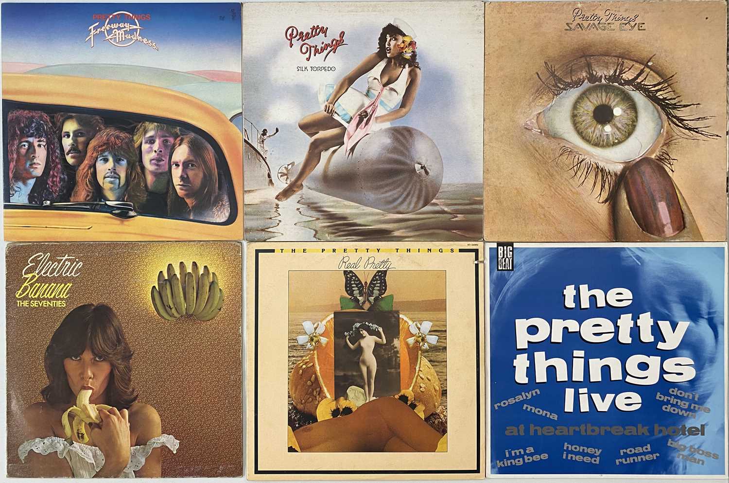 Lot 97 - PRETTY THINGS/ YARDBIRDS AND RELATED - LP
