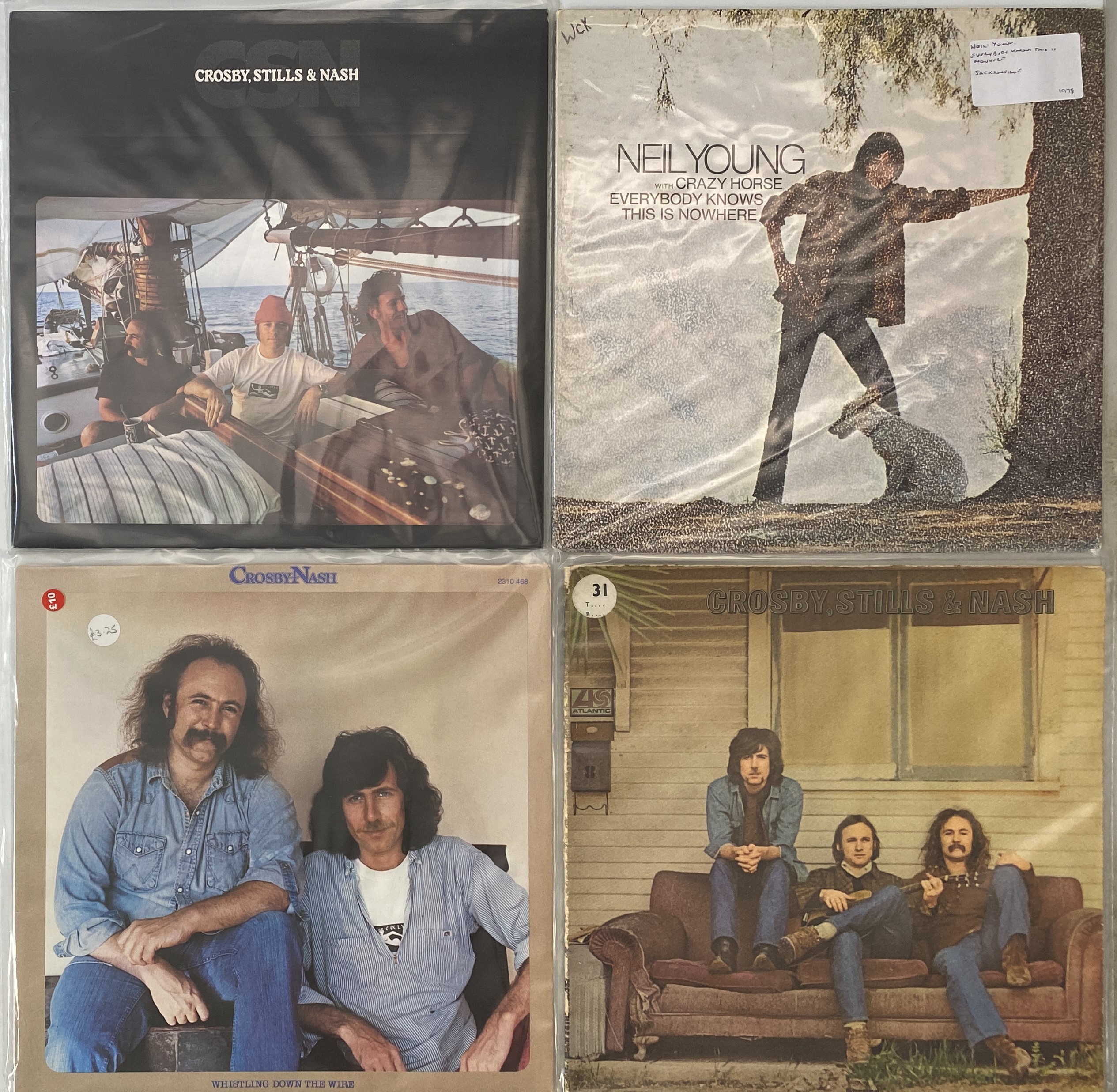 Lot 99 - NEIL YOUNG AND RELATED - LP PACK