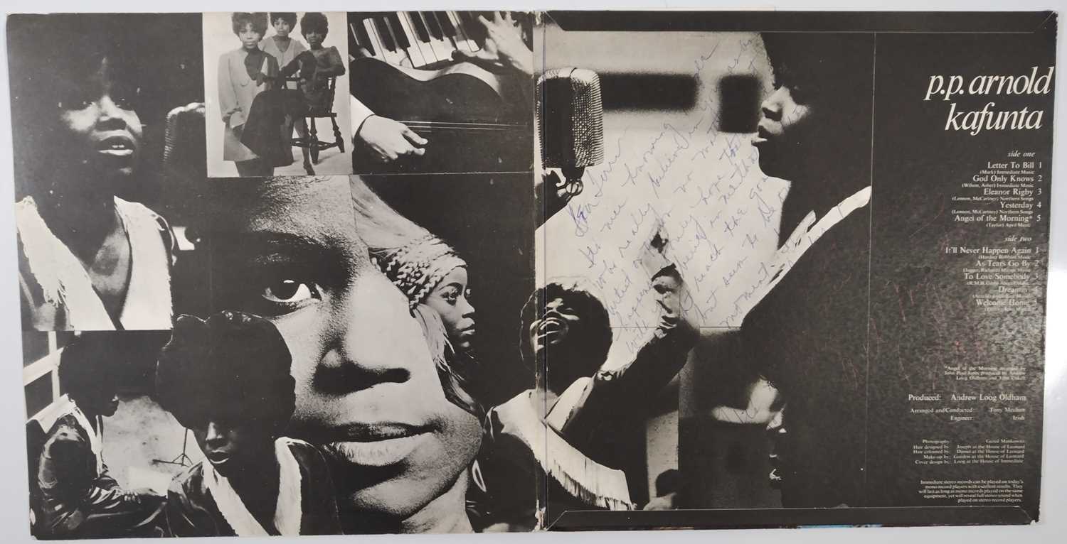Lot 48 - PP ARNOLD - SIGNED ORIGINAL COPY OF 'KAFUNTA'.
