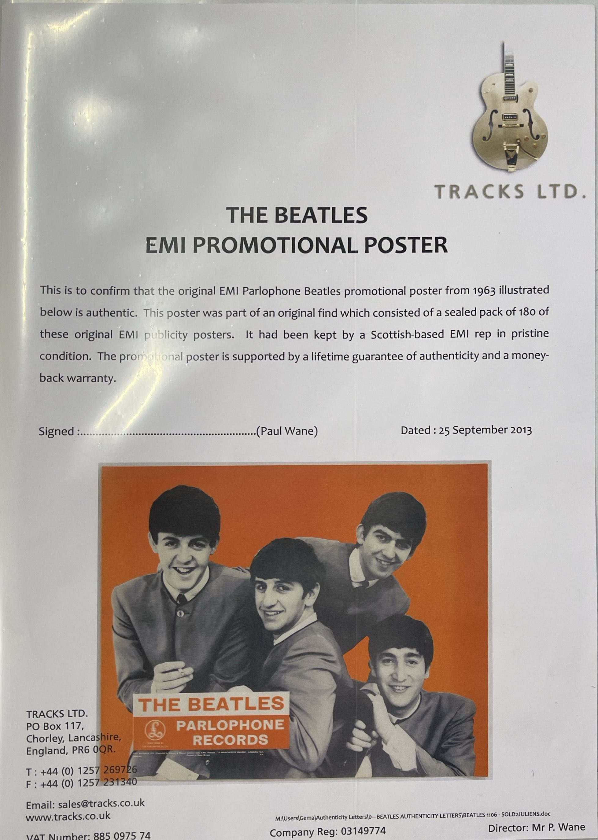 Lot 280 - THE BEATLES - ORIGINAL PARLOPHONE
