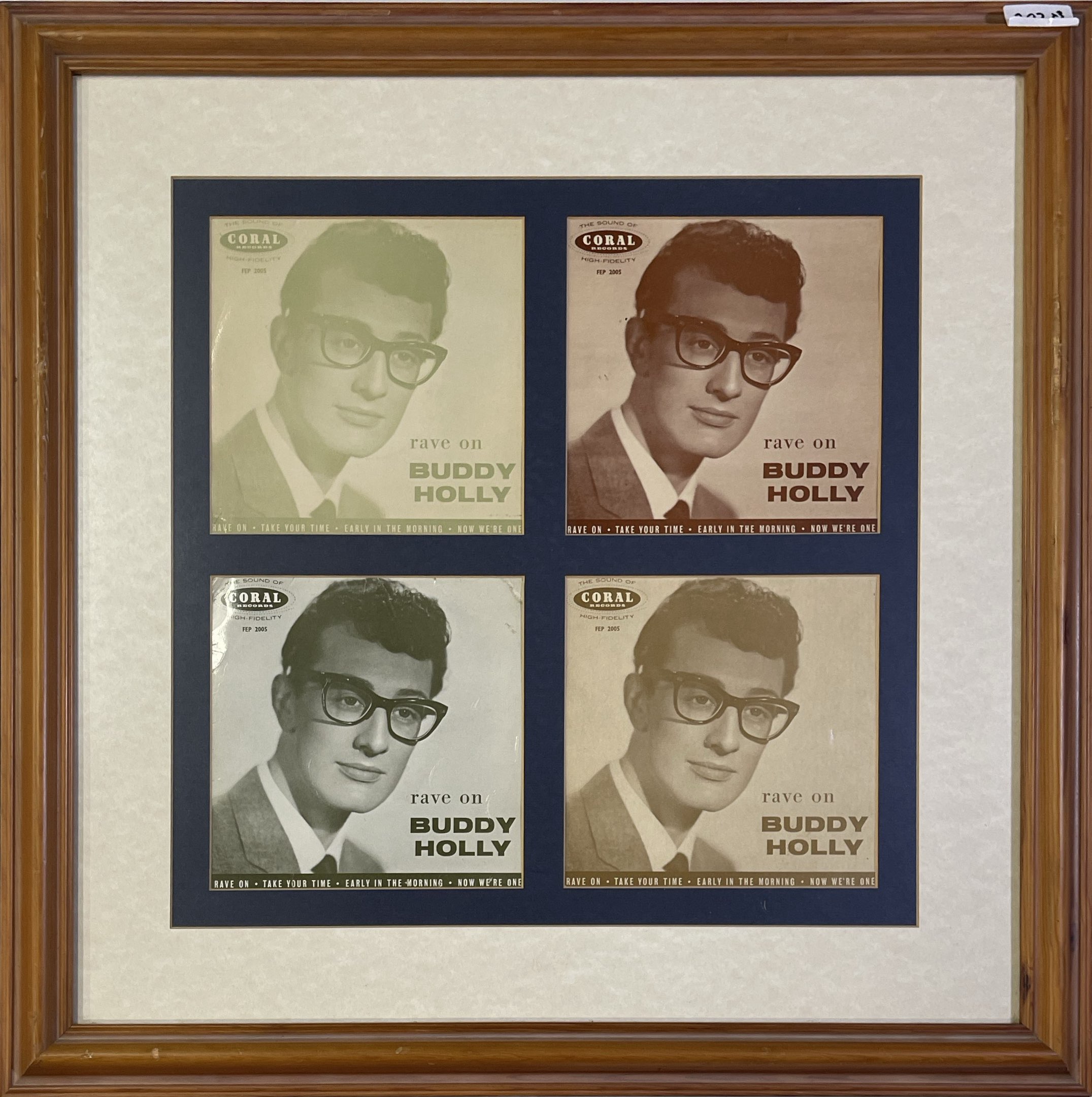Lot 283 - BUDDY HOLLY SINGLES DISPLAYS.