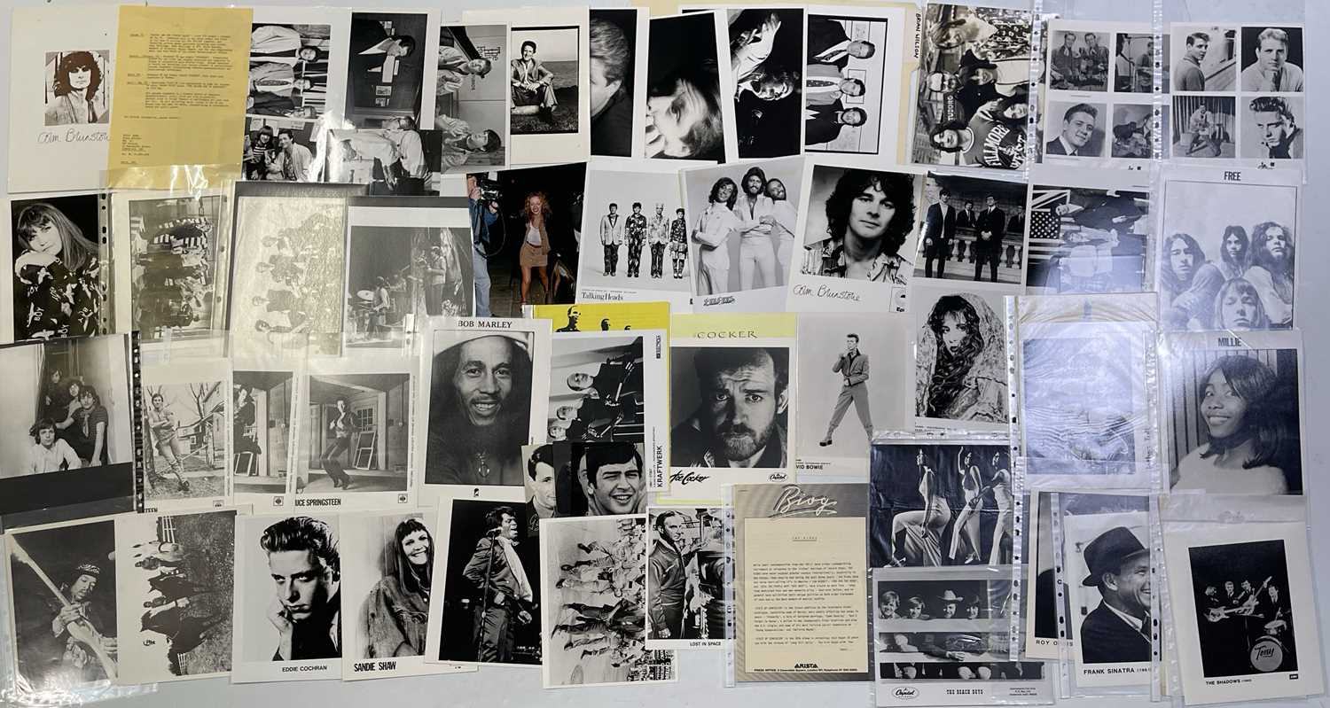 Lot 304 - PRESS PACKS AND PROMOTIONAL PHOTOGRAPH