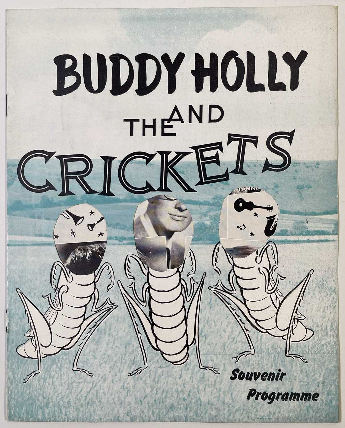 Lot 306 - BUDDY HOLLY - FAN MADE SIGNED DISPLAY WITH