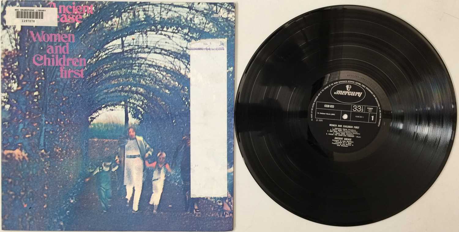 Lot 88 - ANCIENT GREASE - WOMEN AND CHILDREN FIRST LP