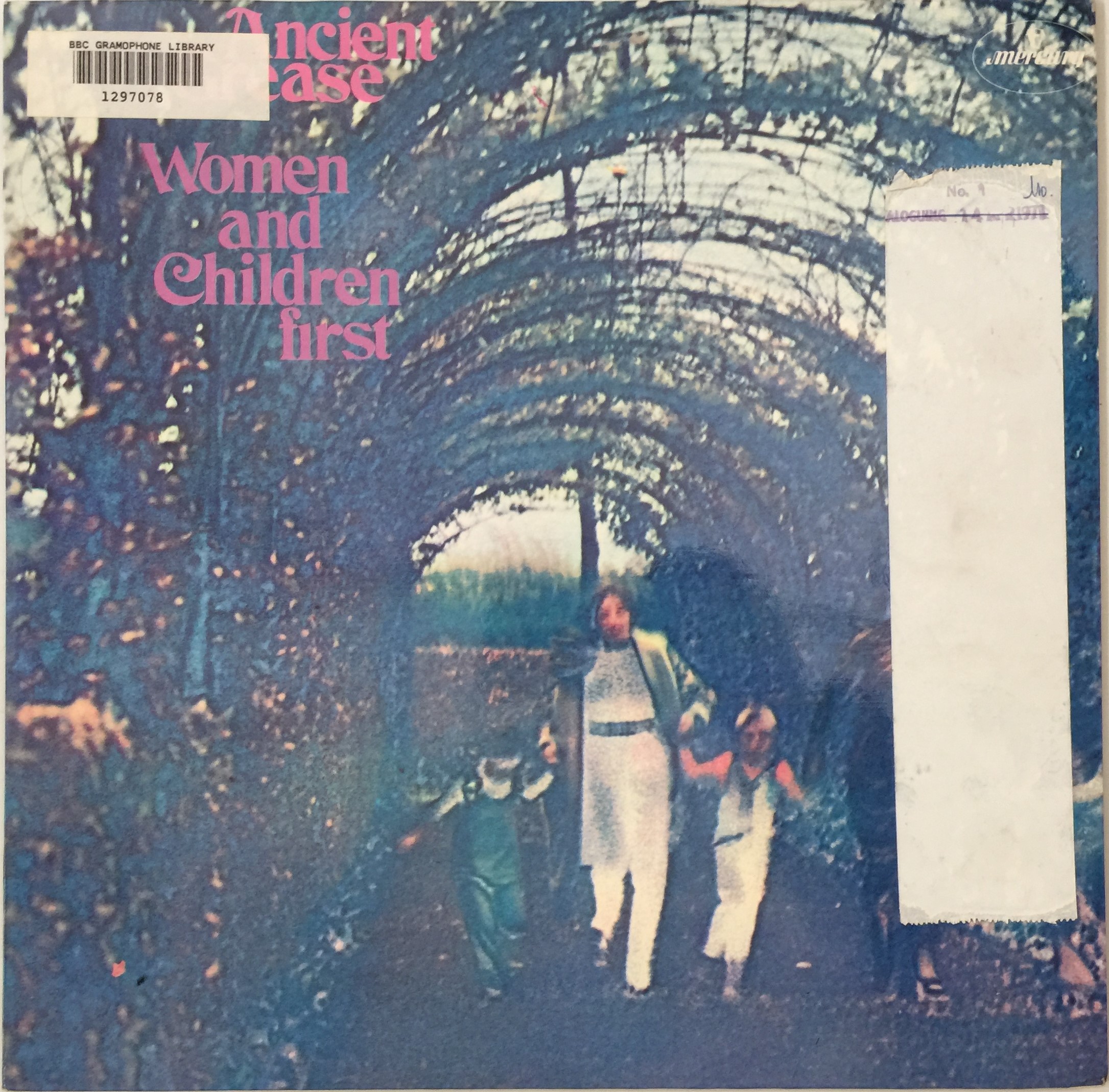 Lot 88 - ANCIENT GREASE - WOMEN AND CHILDREN FIRST LP