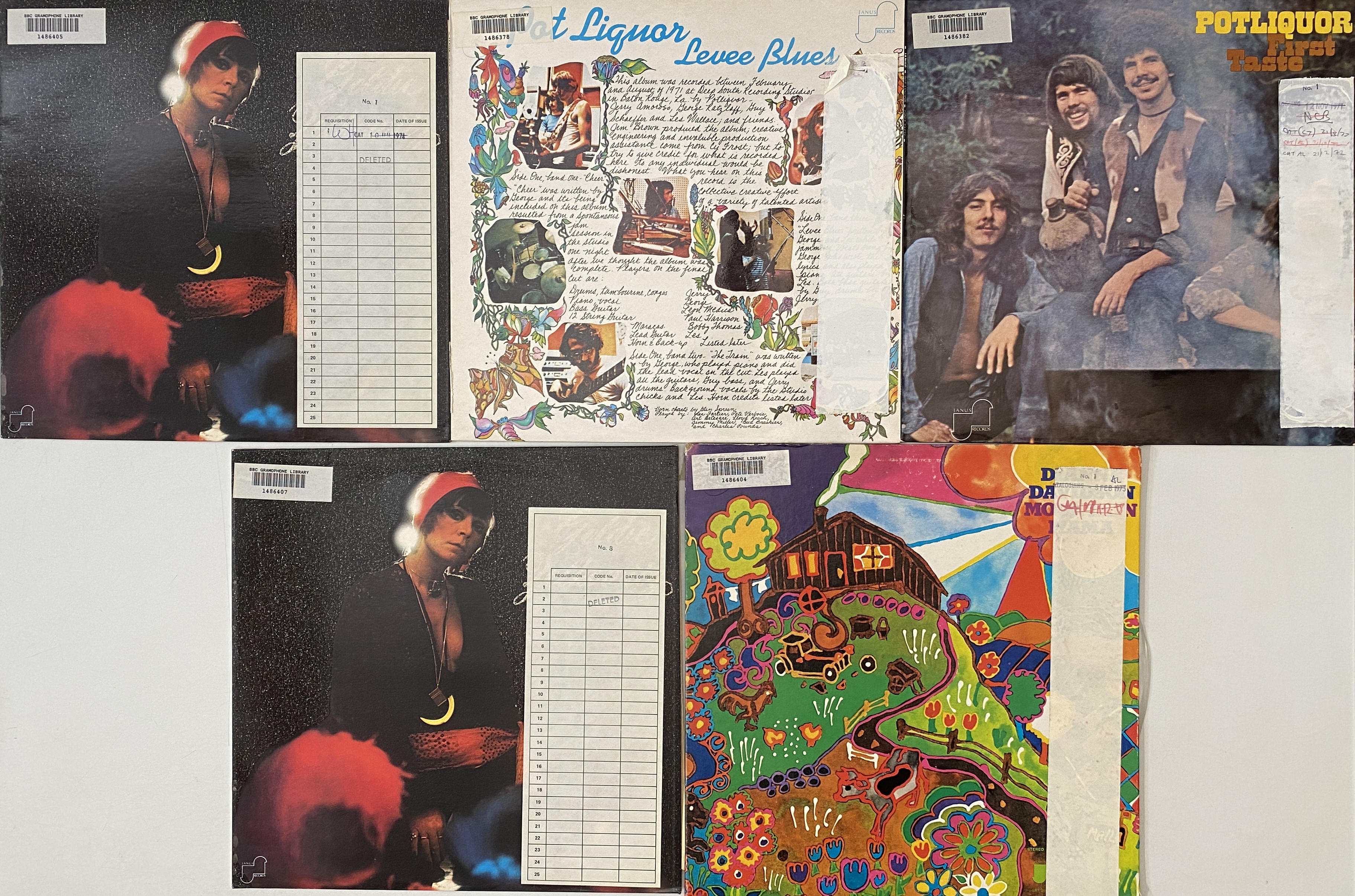 Lot 89 - JANUS - LP PACK