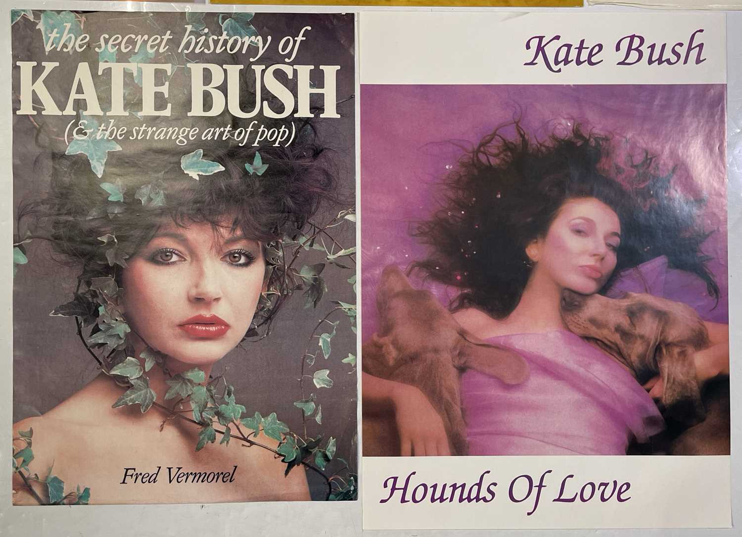 Lot 272 - FIVE KATE BUSH PROMO POSTERS.