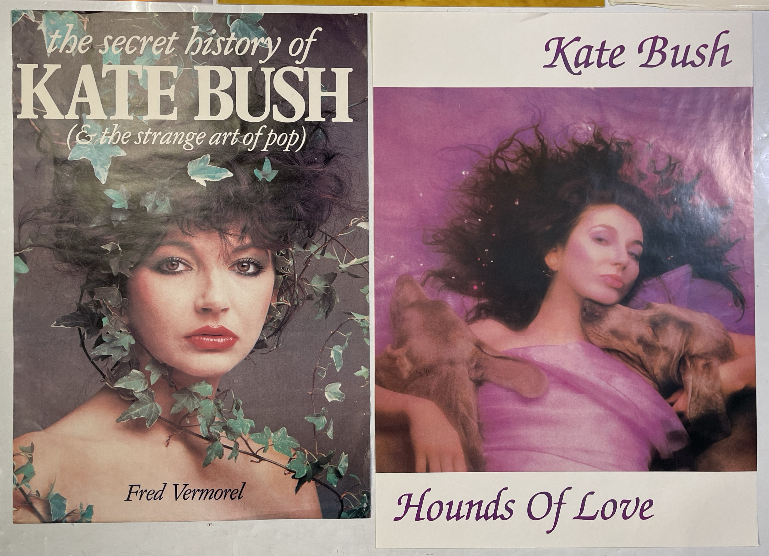 Lot 272 - FIVE KATE BUSH PROMO POSTERS.