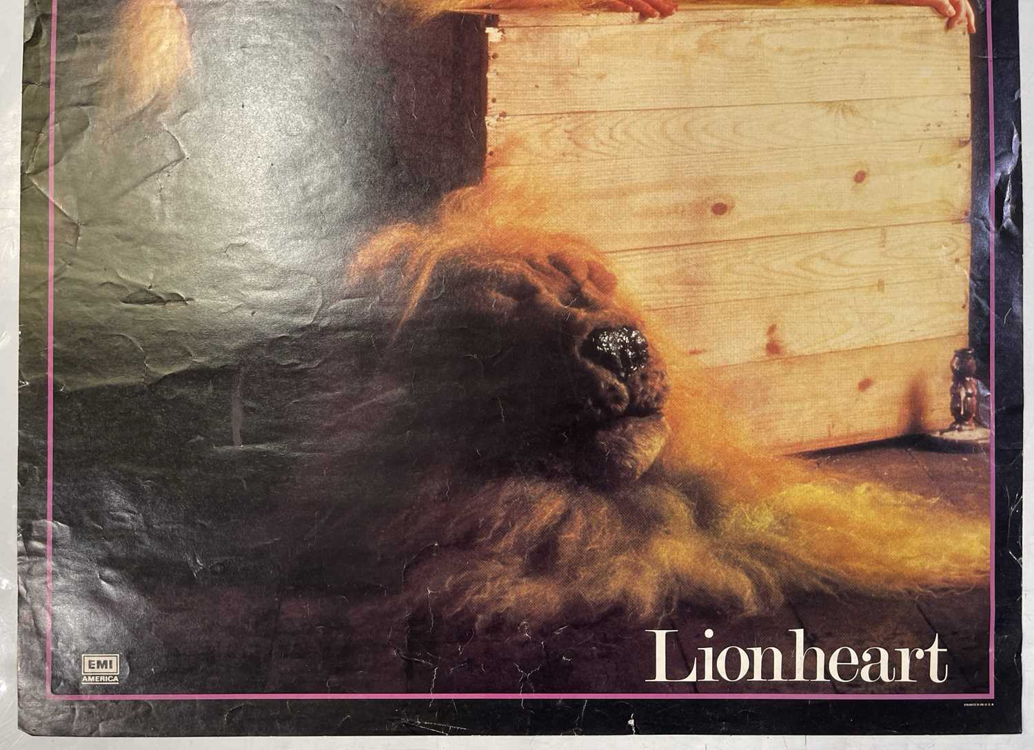 Lot 271 - KATE BUSH 1978 US-EMI PROMO POSTER.