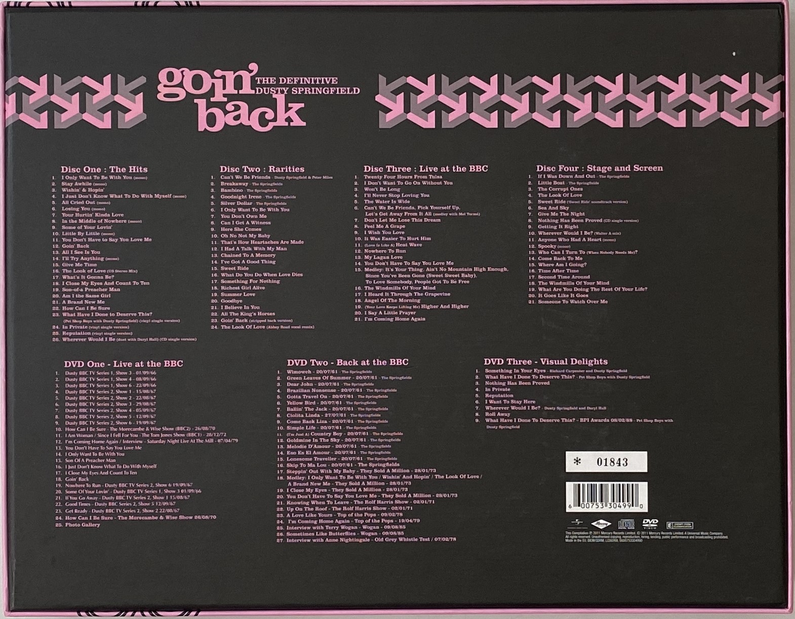 Lot 391 - Dusty Springfield – Goin' Back The