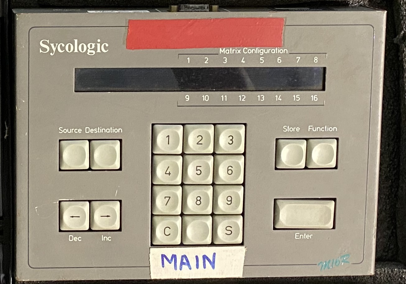 Lot 206 - SYCOLOGIC DIGITAL MIDI MATRIX PATCHER/ROUTER,